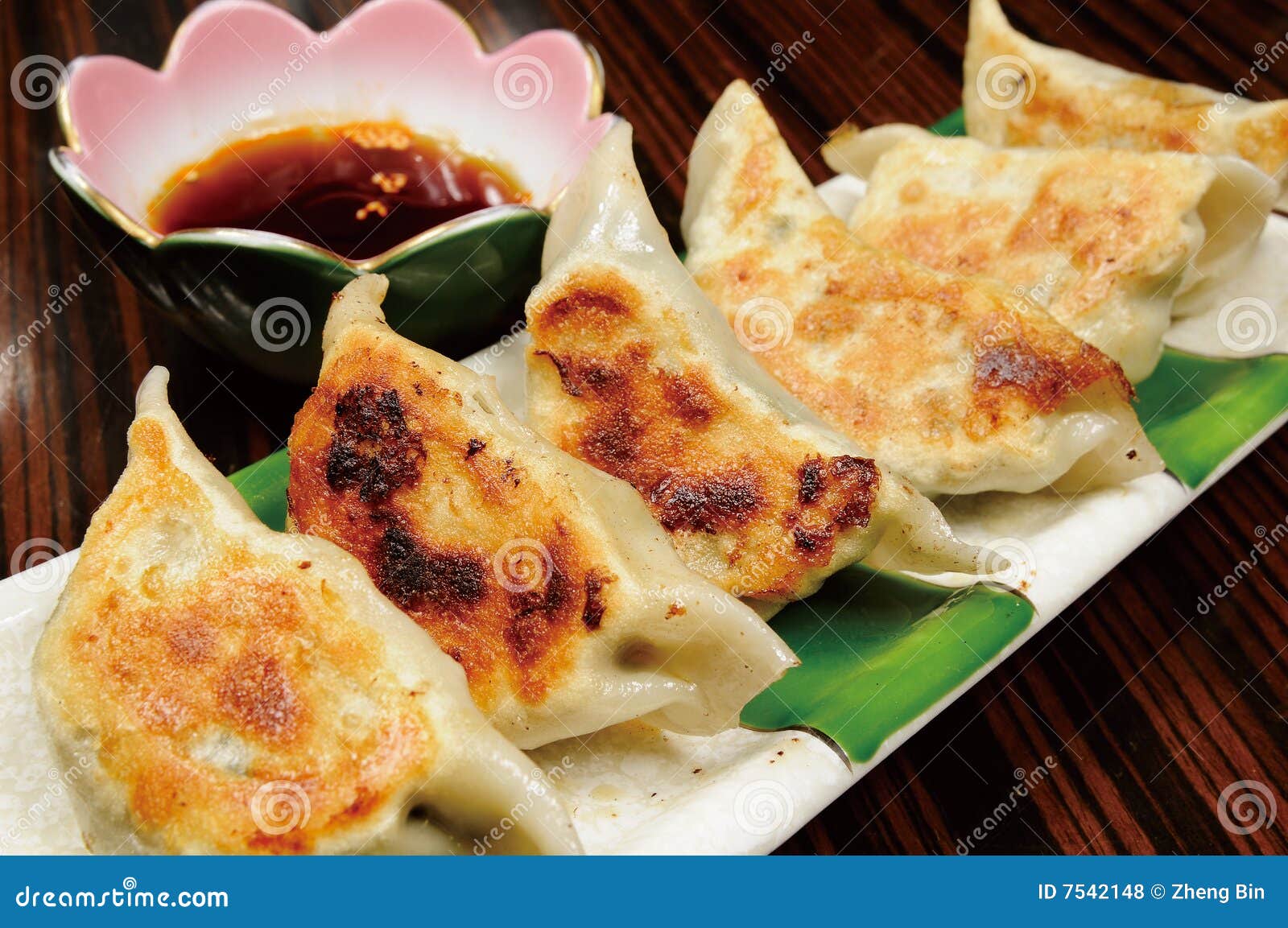 Dumplings stock photo. Image of plate, platter, dining - 7542148