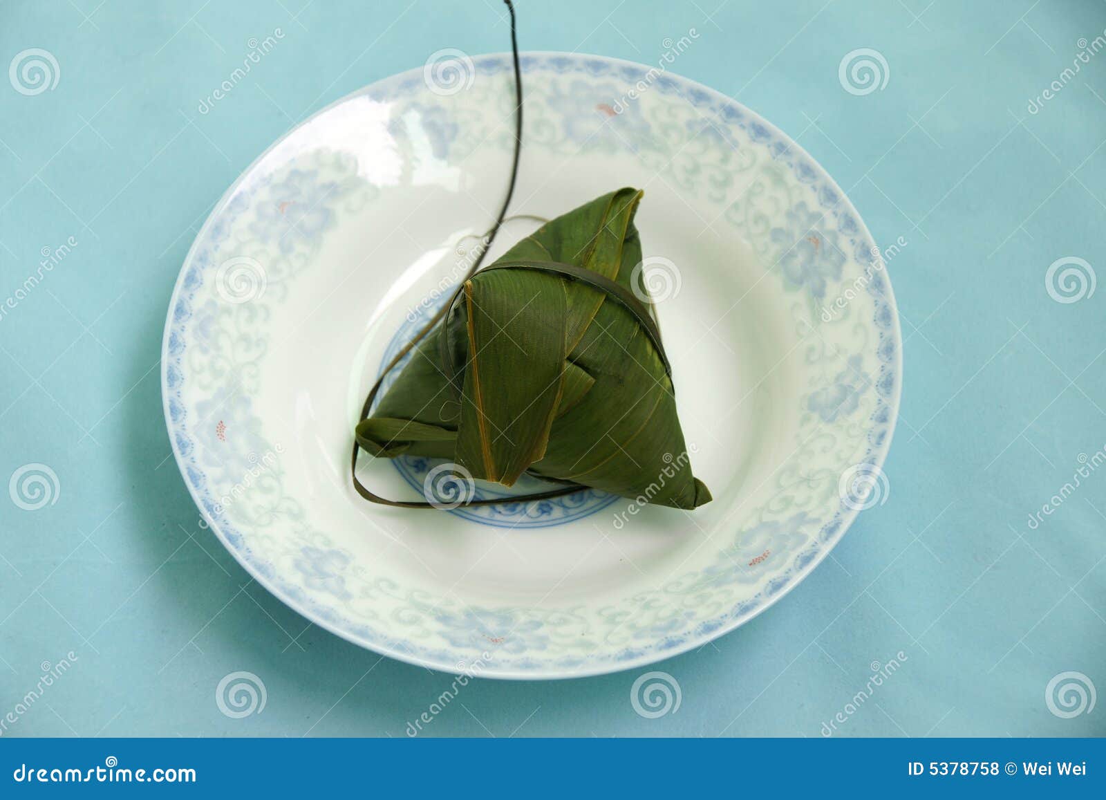 Dumplings in bamboo leaves stock photo. Image of studio - 5378758