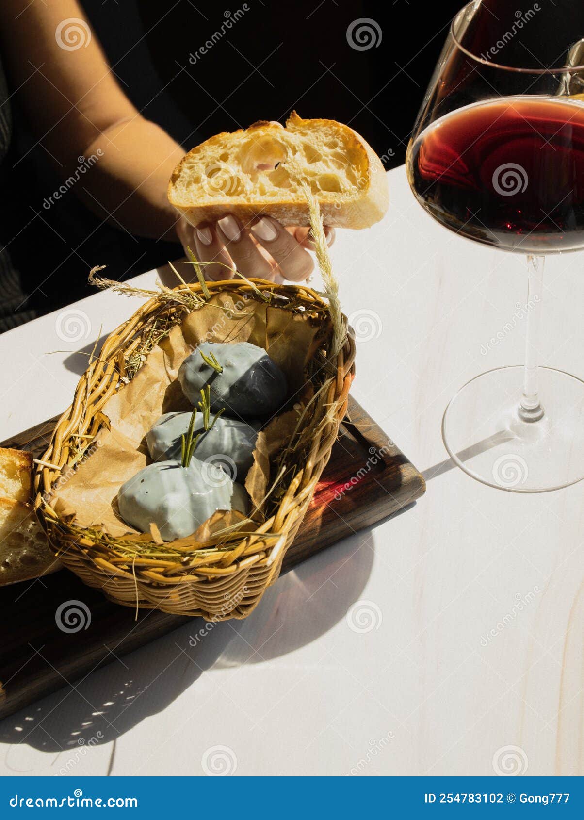 Dumplings in basket stock photo. Image of basket, cooking - 254783102