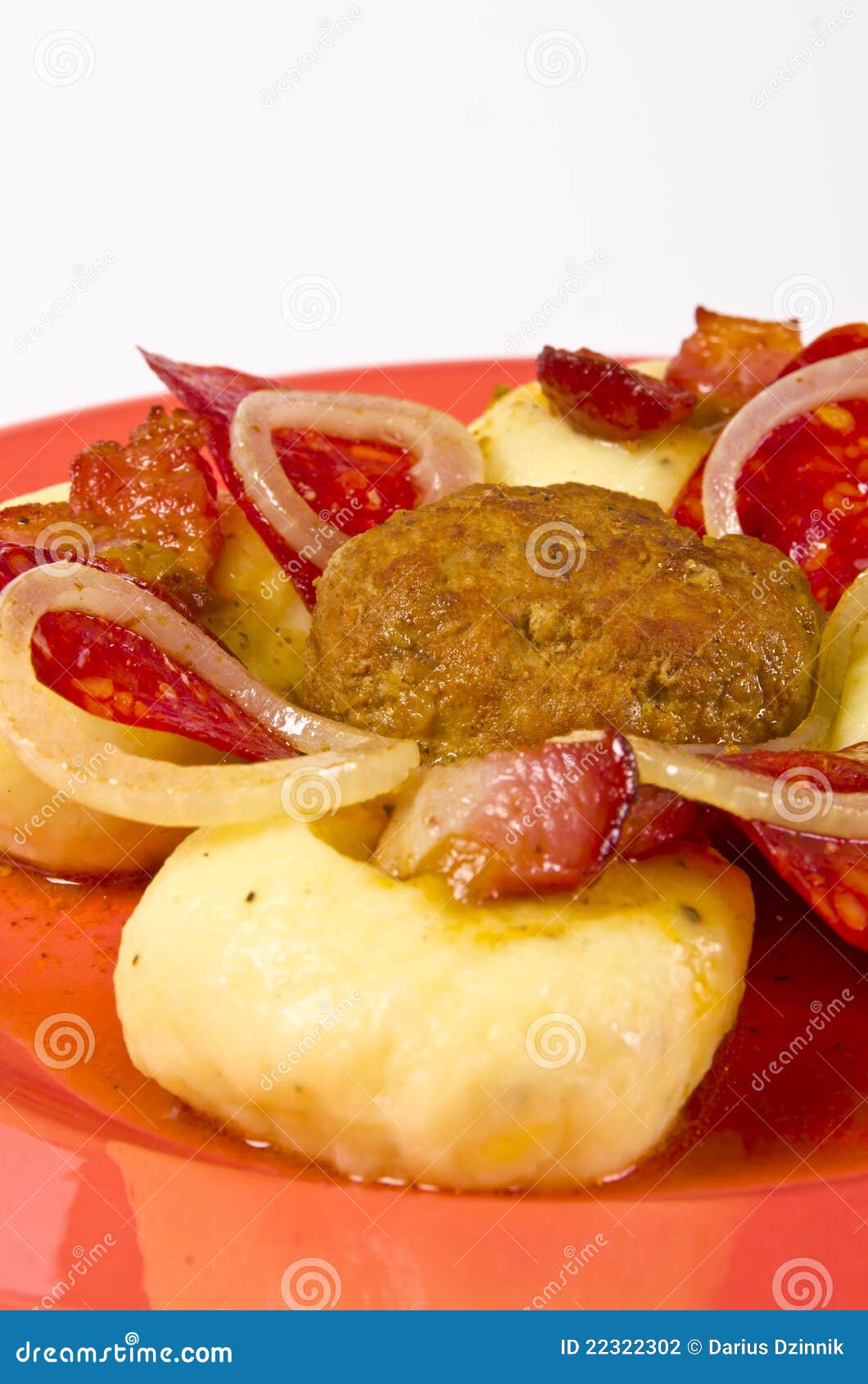 Dumplings with burger stock photo. Image of dumplings - 22322302