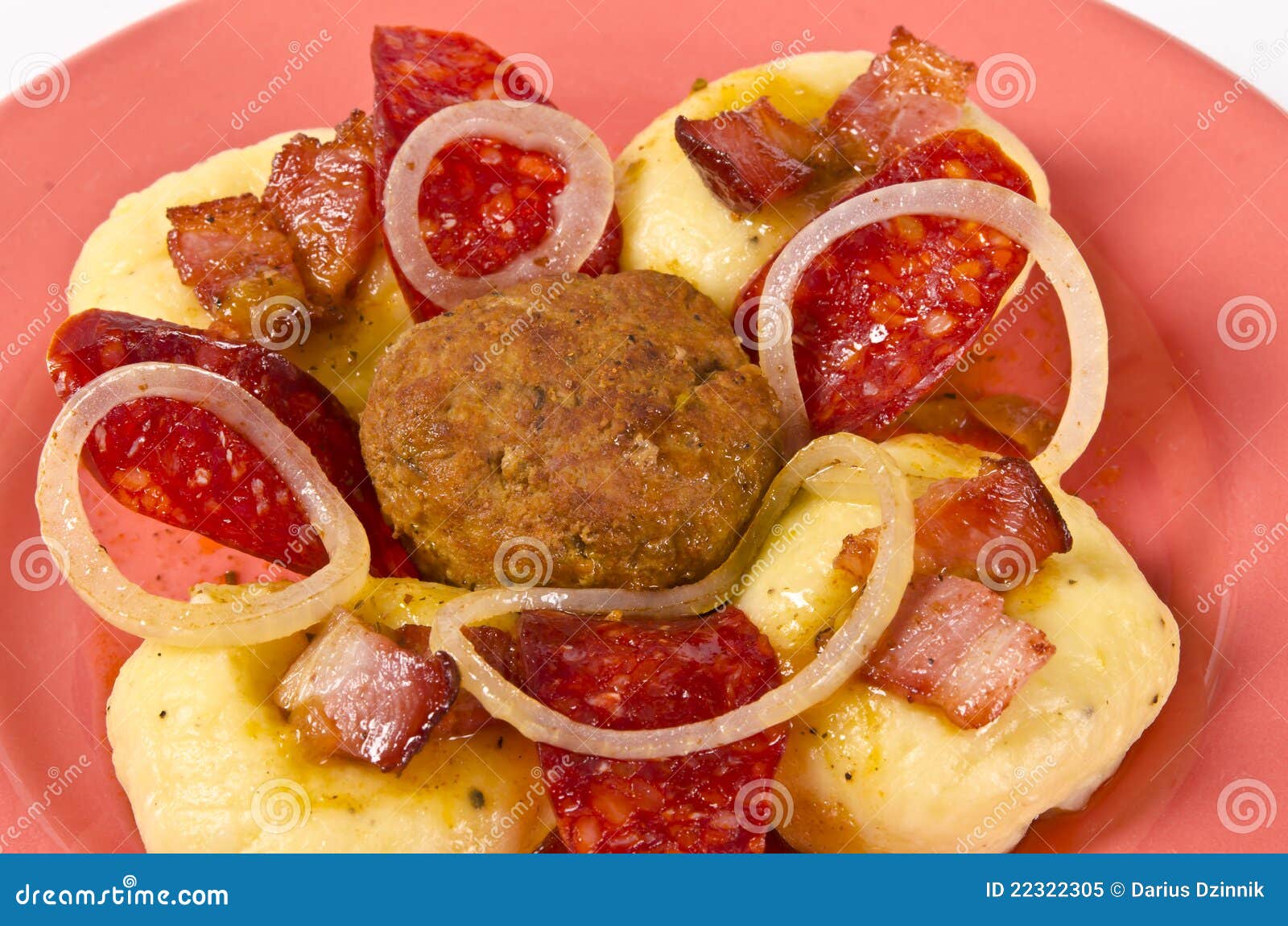 Dumplings with burger stock image. Image of diner, fast - 22322305