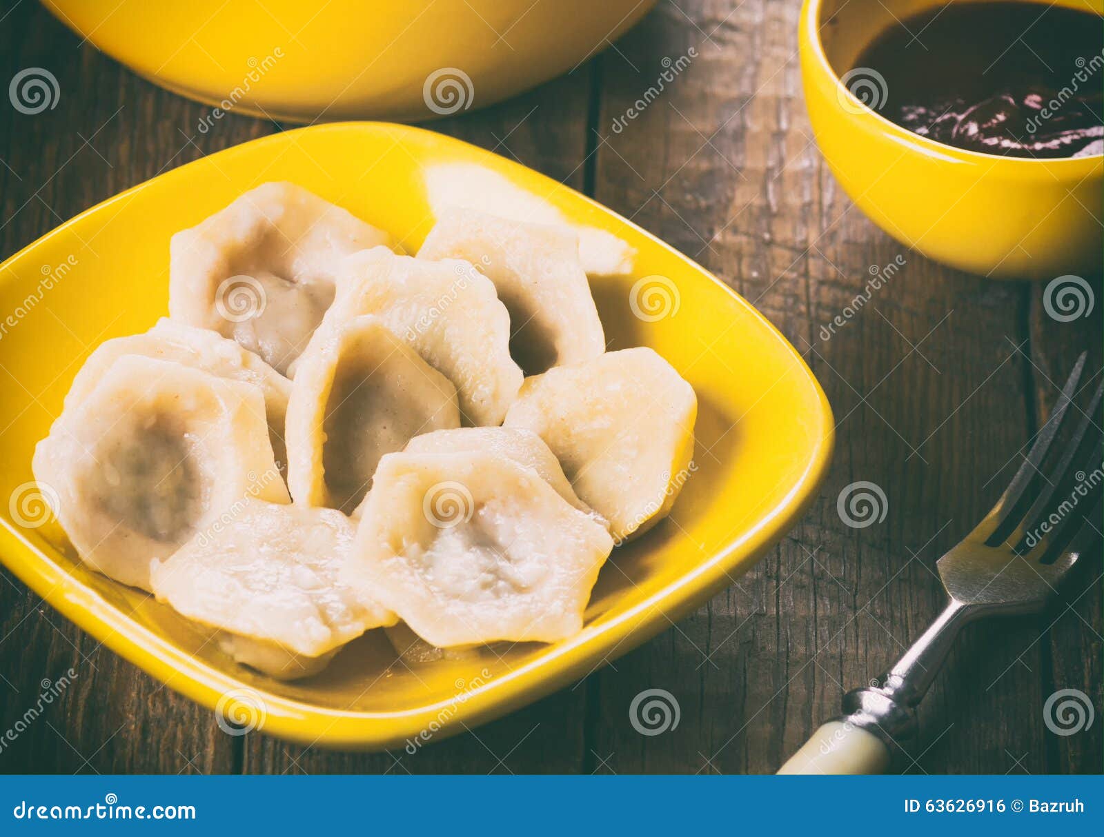 Dumplings stock photo. Image of food, dinner, meat, ceramic - 63626916
