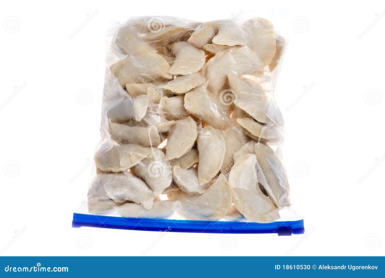 Dumplings in a package stock photo. Image of fresh, objects - 18610530