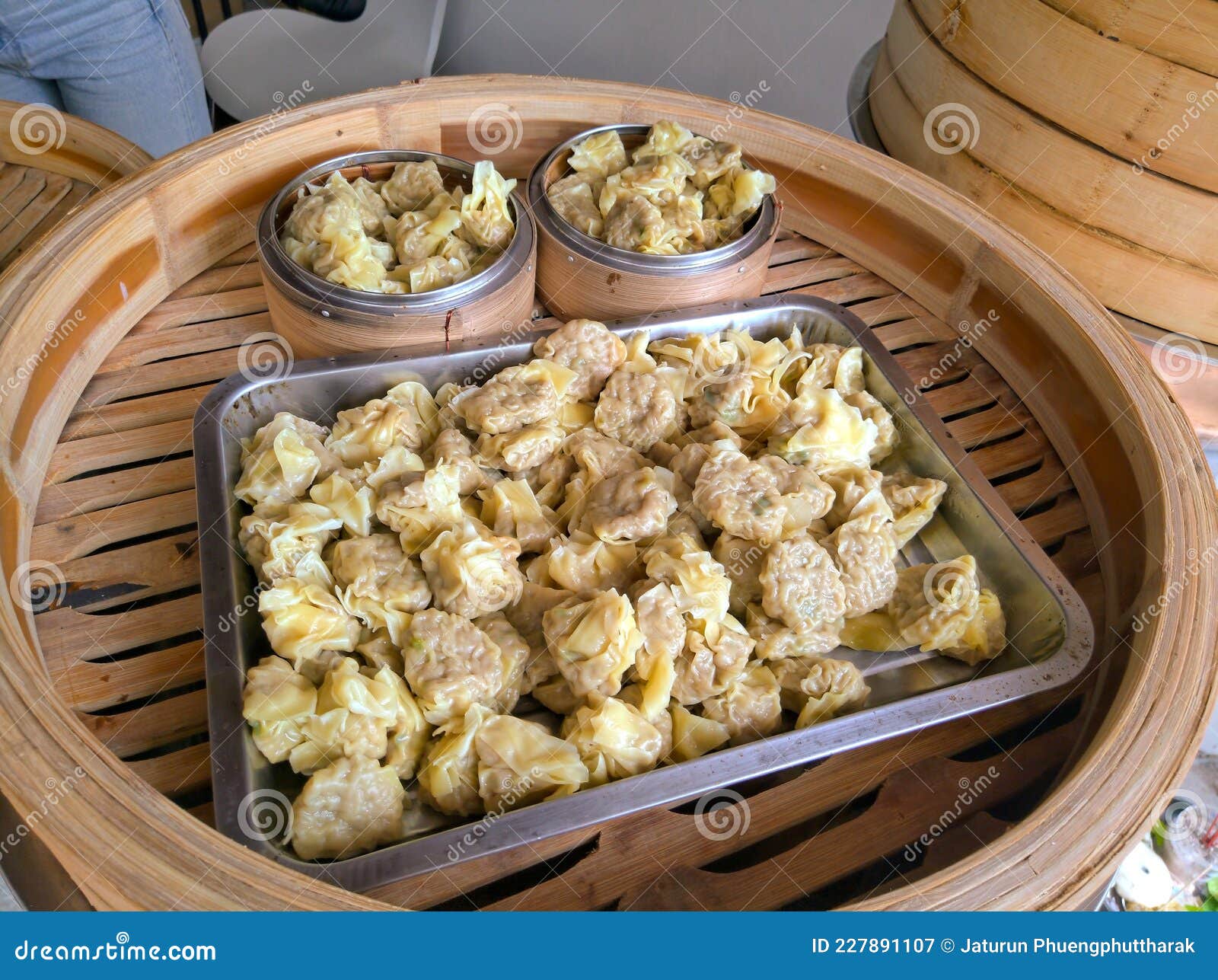 A Dumplings Shop on the Side of the Road Stock Image - Image of china ...