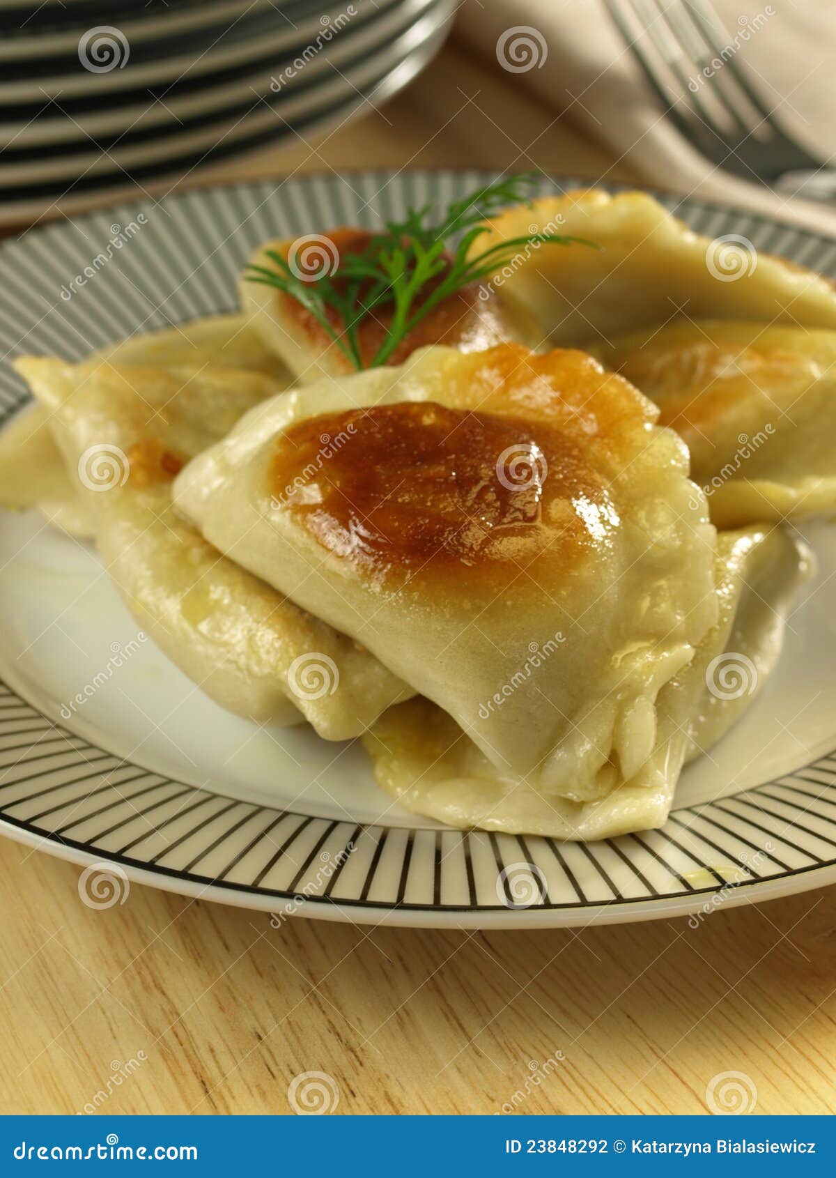 Dumplings with Stuffing. Closeup Stock Photo - Image of tasteful ...
