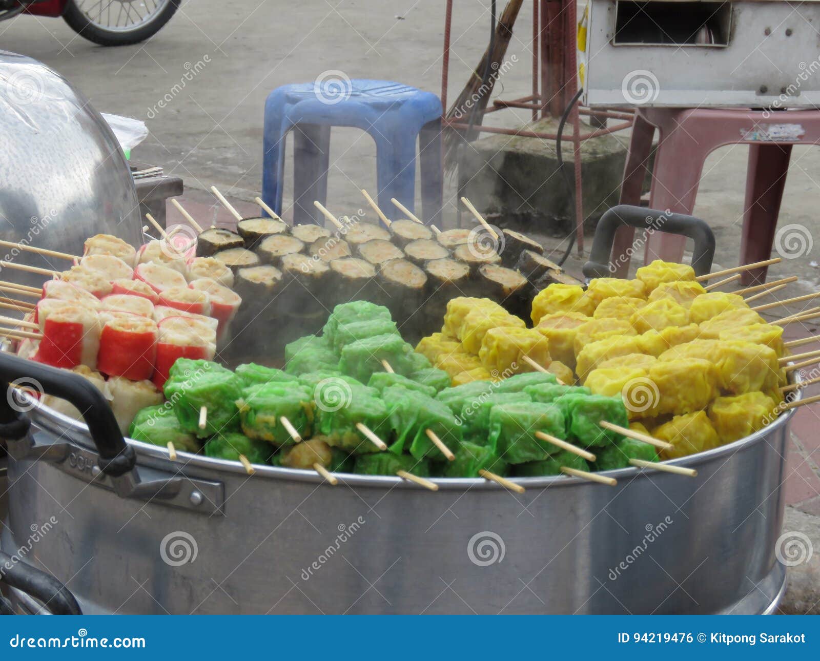 Dumplings stock photo. Image of meal, sticks, dumpling - 94219476
