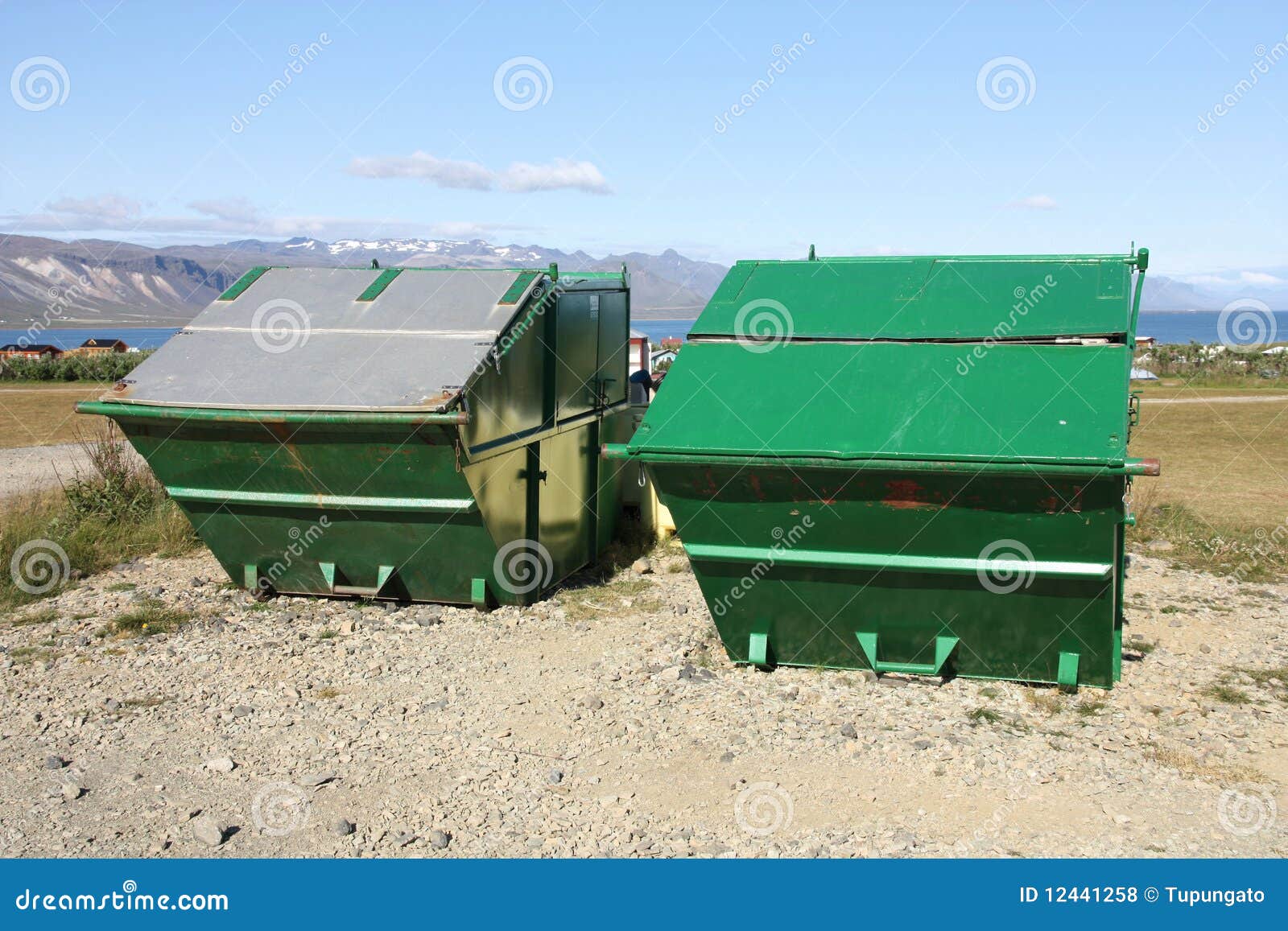 Dumpster stock photo. Image of recycling, garbage, ecology - 12441258