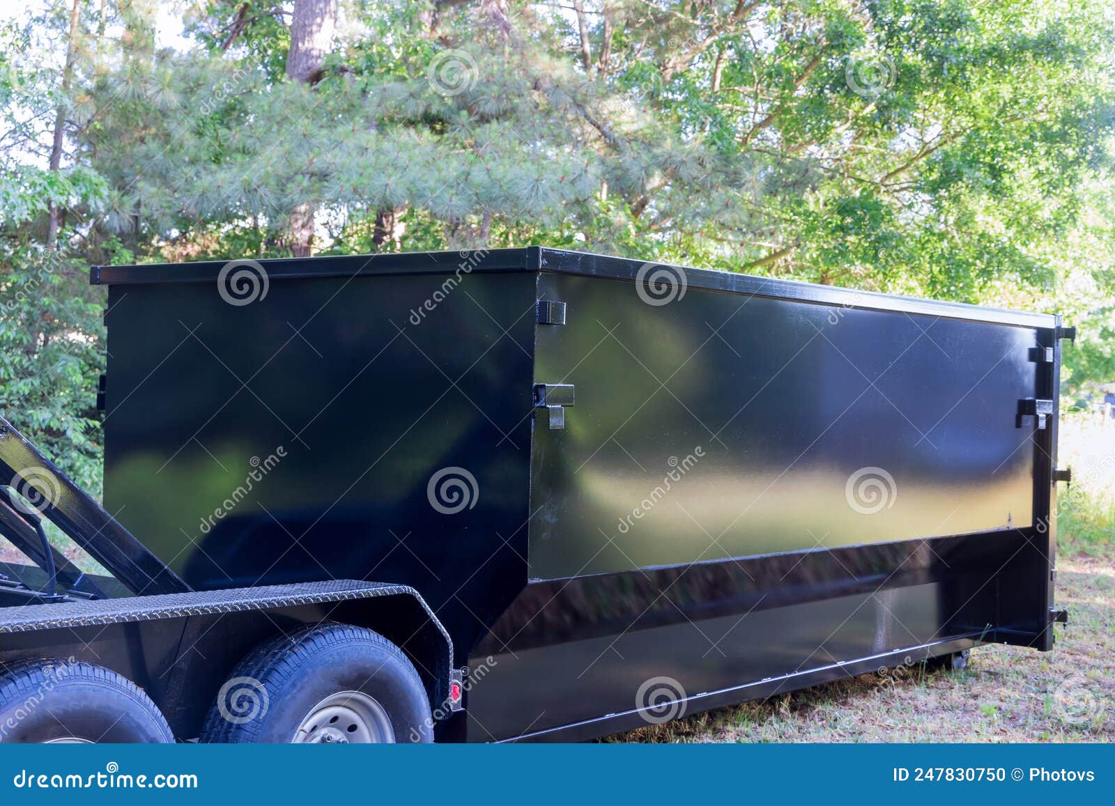 Building Container for Garbage Construction Waste Stock Photo - Image ...