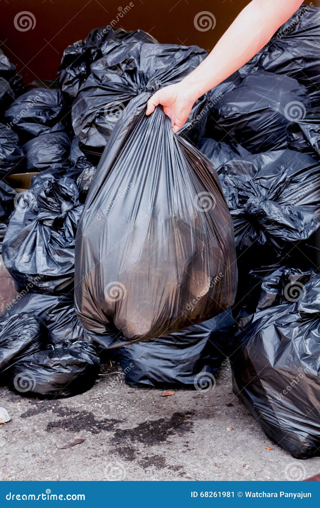 Dumpsters being full with stock image. Image of dispose - 68261981