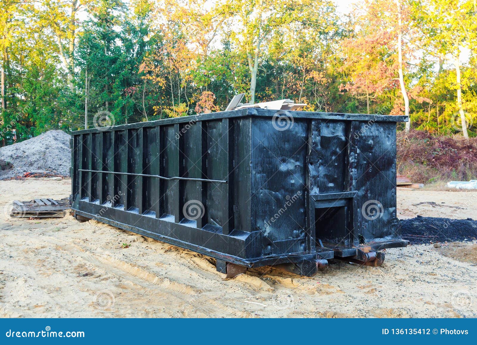Dumpsters Being Full with Garbage Stock Photo - Image of full, ecology ... Dumpsters Being Full with Garbage Stock Photo - Image of full, ecology ...