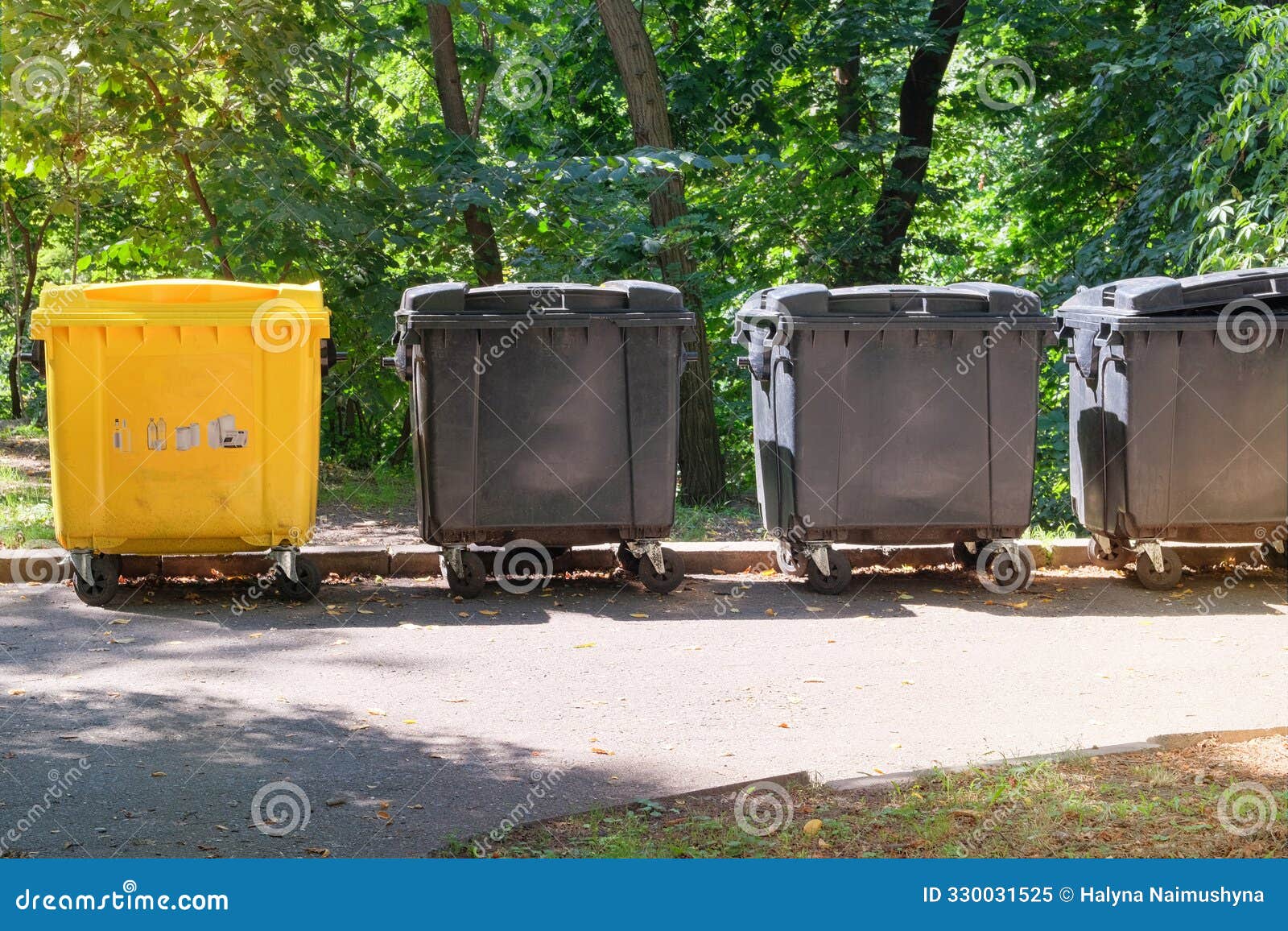 Waste Lots Pile Of Garbage Black Bags Plastic Stack On The Floor Ground ...