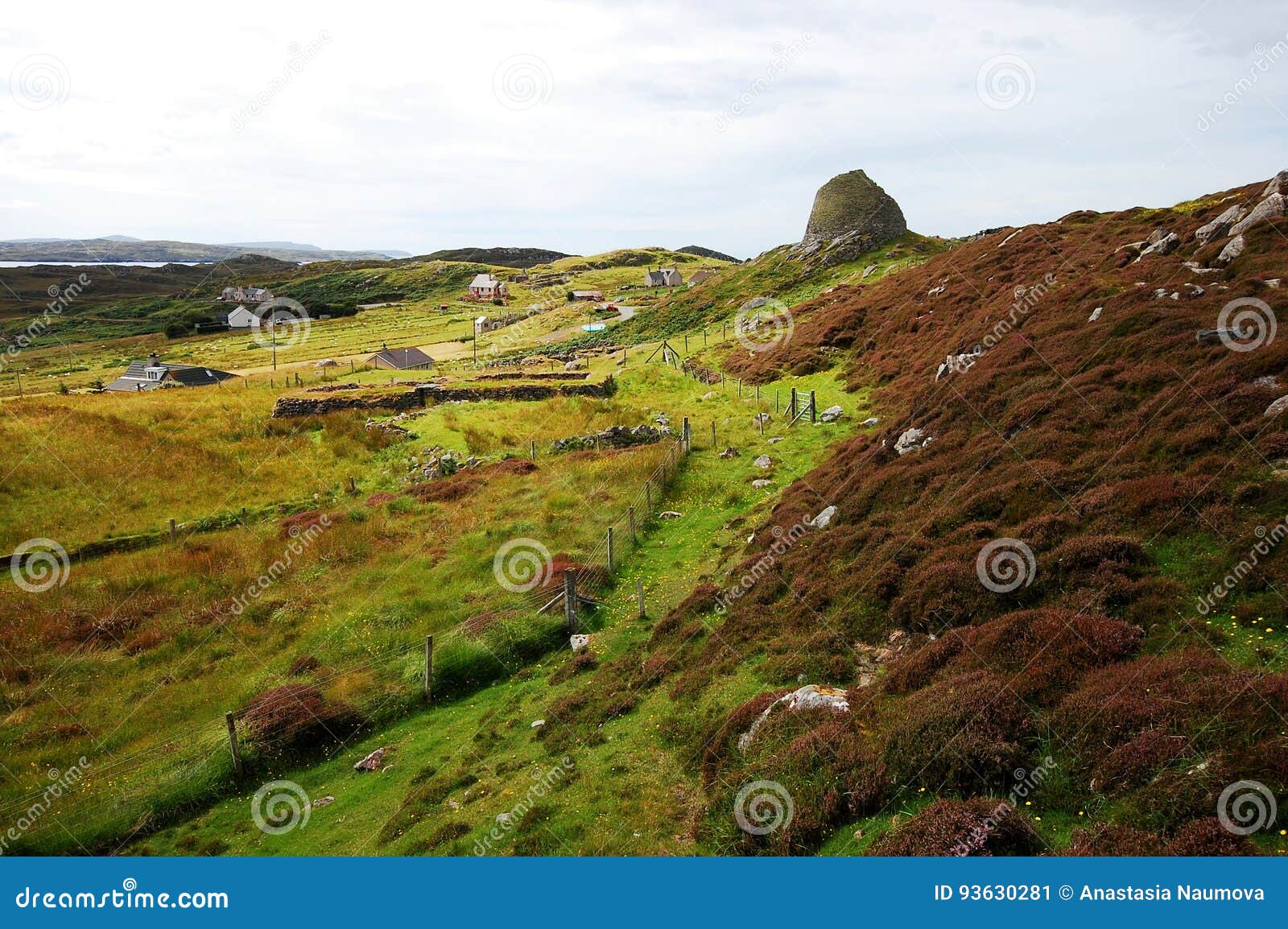 Dun Carloway Broch, Isle of Lewis, Scotland Stock Image - Image of ...