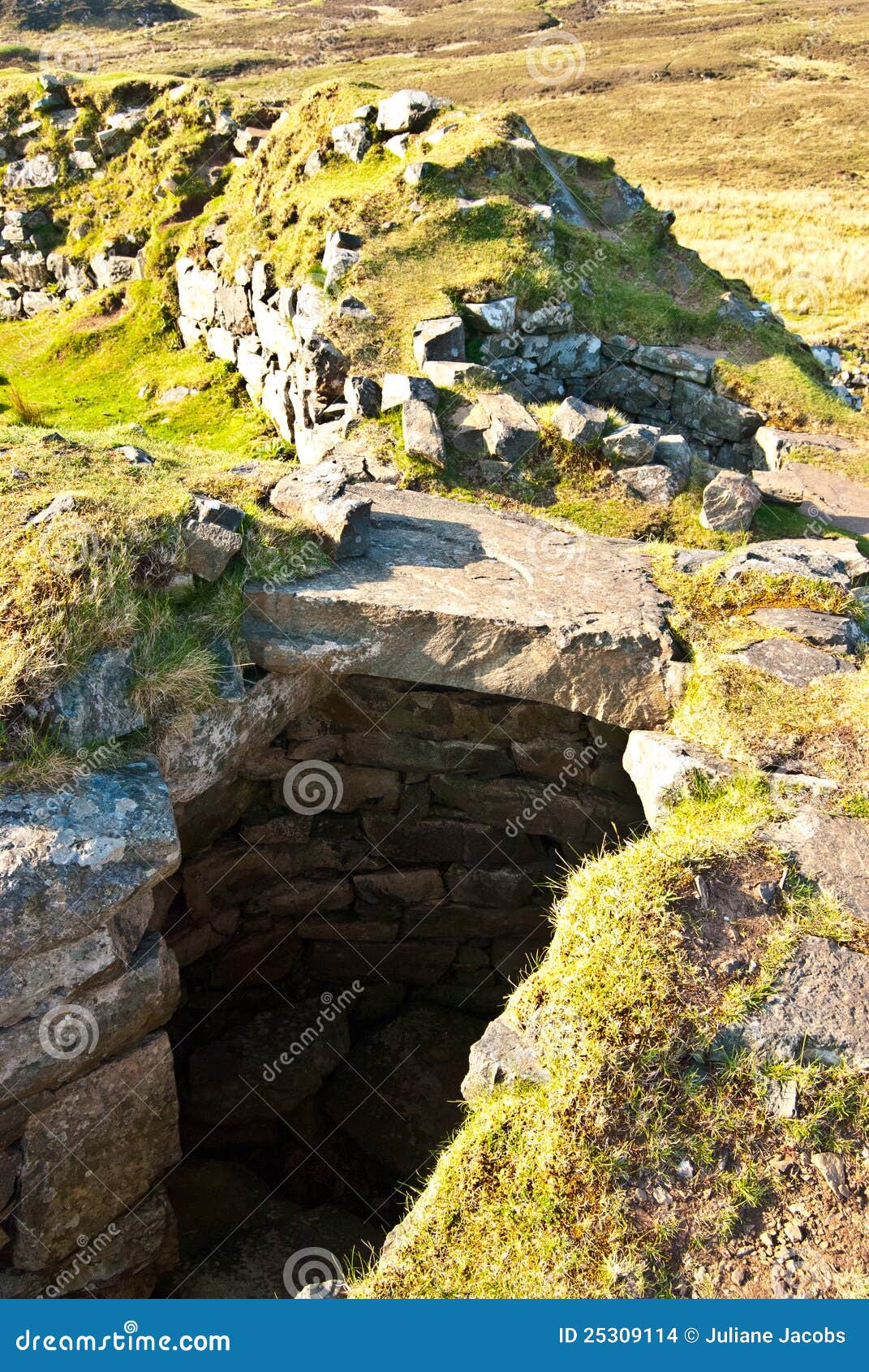 Dun Ringill stock photo. Image of landmark, rural, fort - 25309114