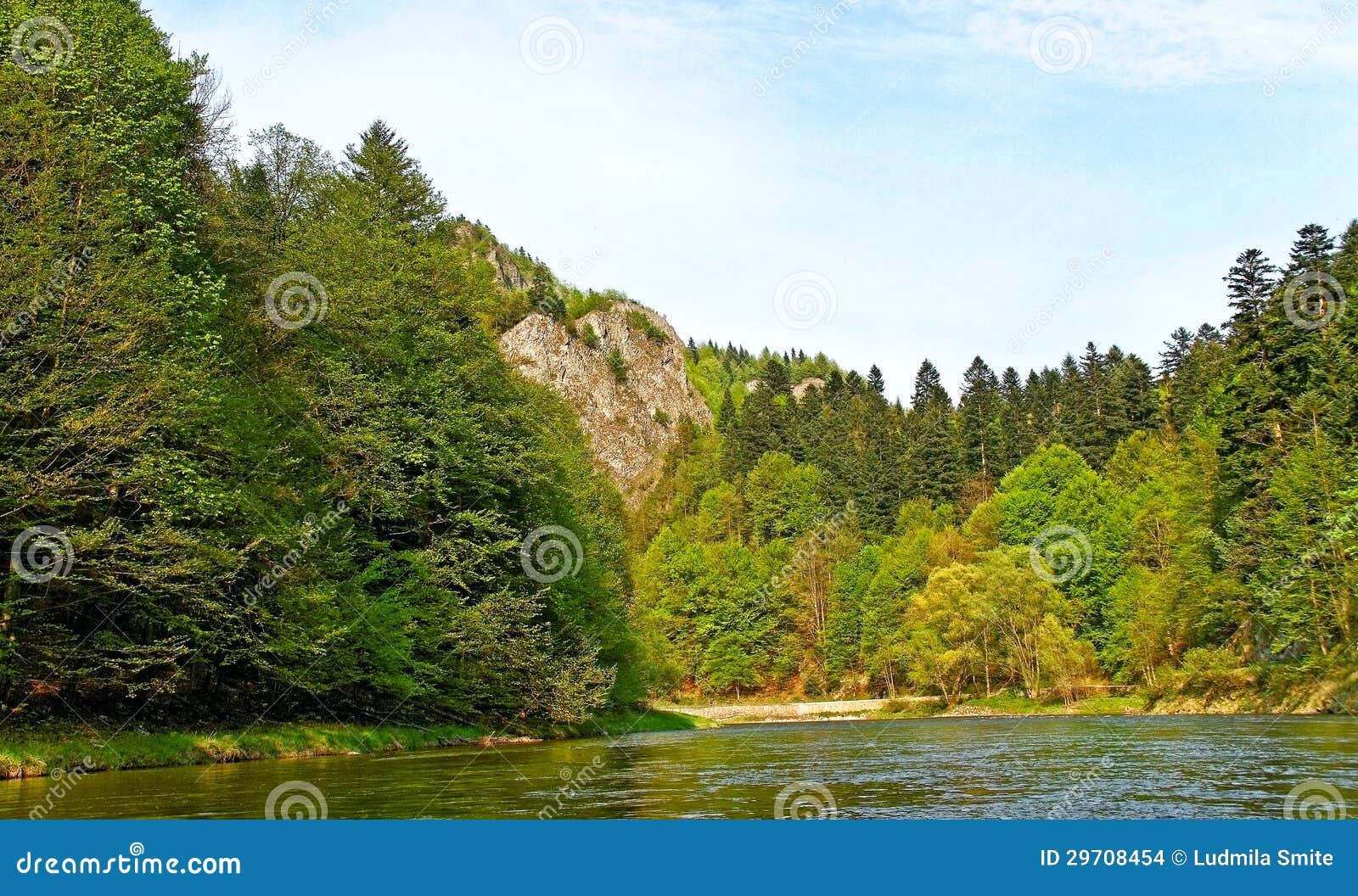 River Dunajec. stock photo. Image of dunajec, outdoors - 29708454