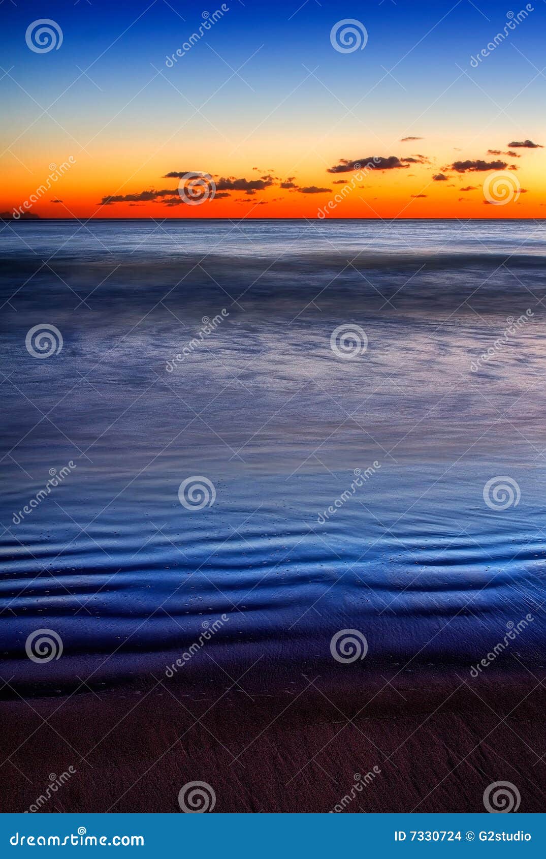 Dunas azules foto de archivo. Imagen de arena, marea, azul - 7330724