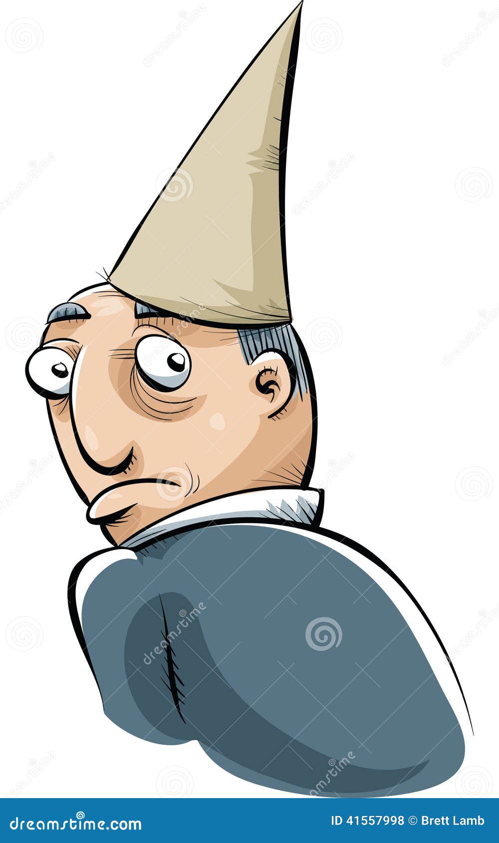 Dunce Cap stock illustration. Illustration of shame, embarrassed - 41557998