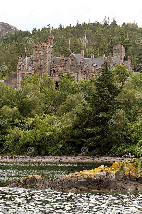 Duncraig castle stock photo. Image of historical, scotland - 21850868