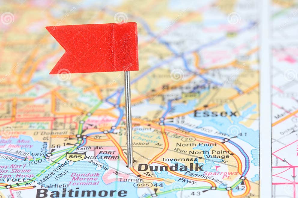 Dundalk, Maryland immagine stock. Immagine di geografia - 40232455