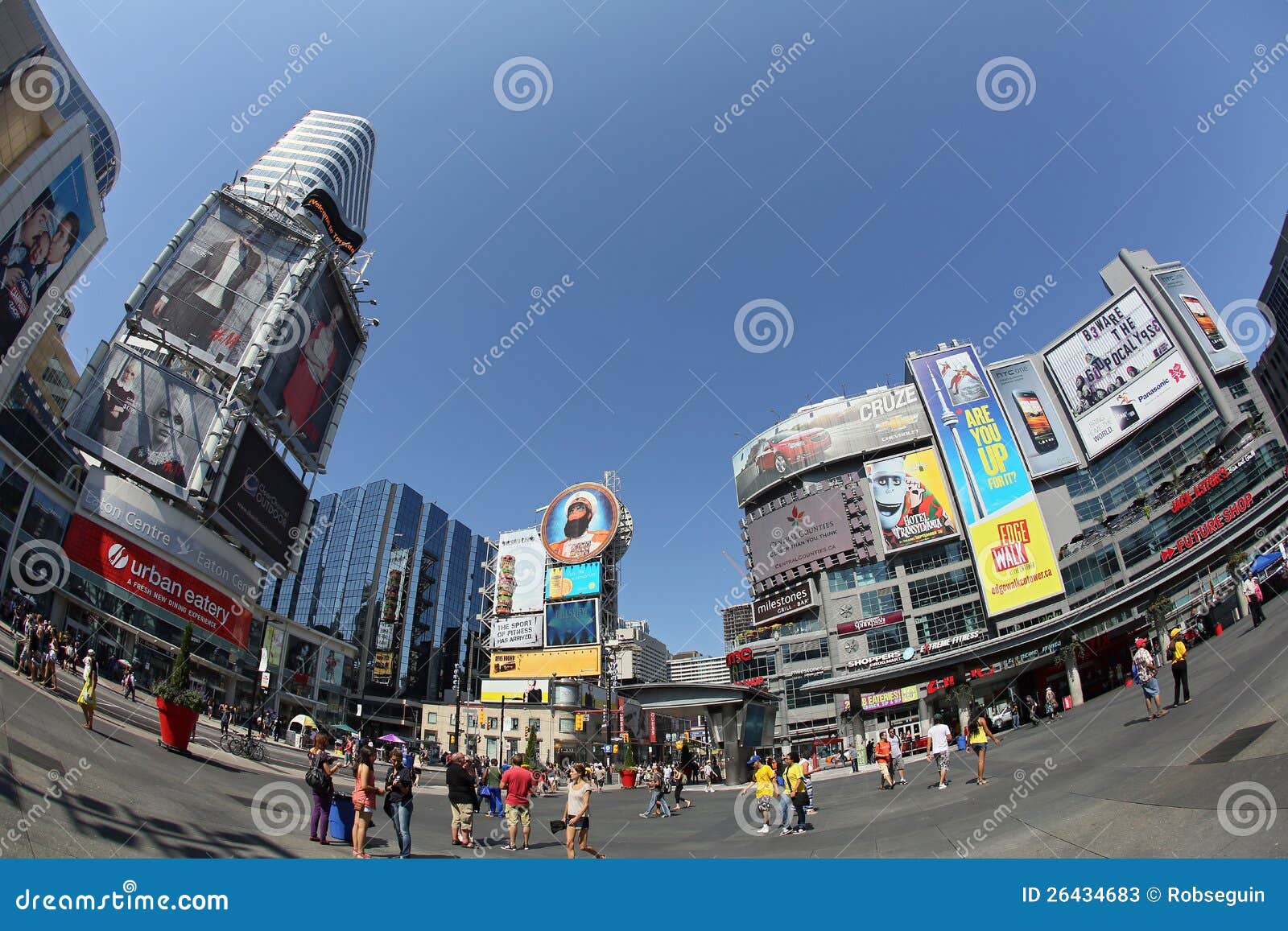 Dundas Square editorial stock photo. Image of concerts - 26434683