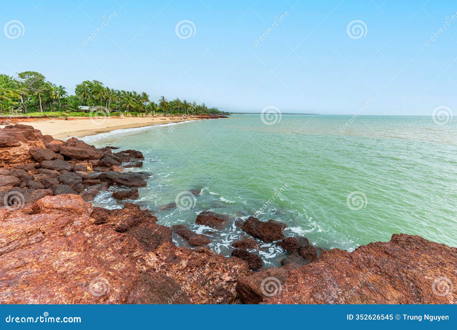 Dundee Beach in the Northern Territory, Australia Stock Image - Image ...
