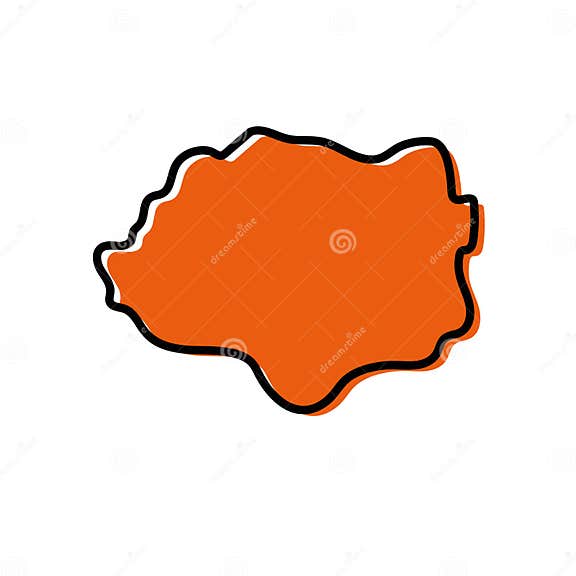 Dundgovi Provinces of Mongolia Map Icon Stock Vector - Illustration of ...
