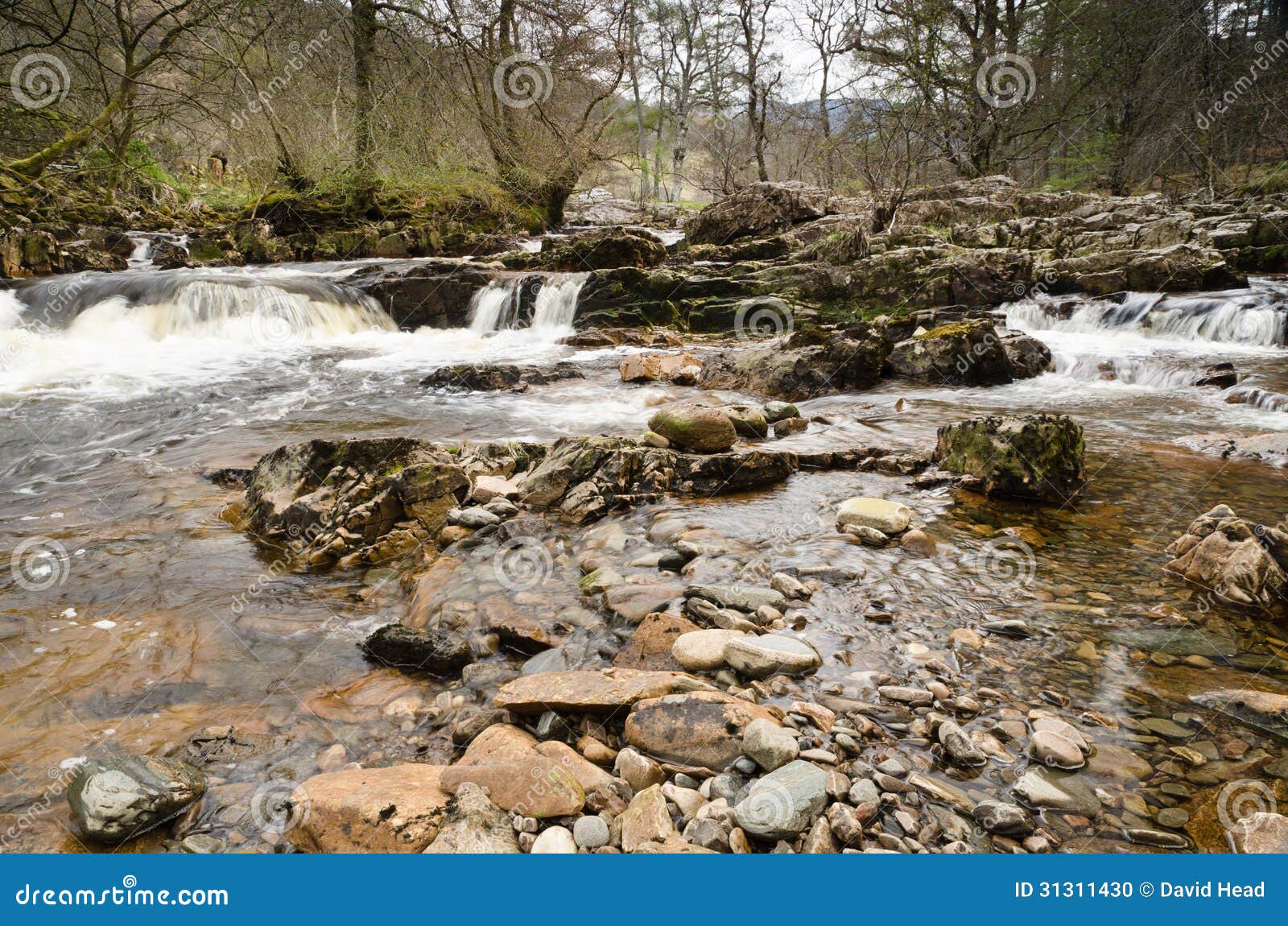 Dundonnell river stock photo. Image of flowing, rock - 31311430