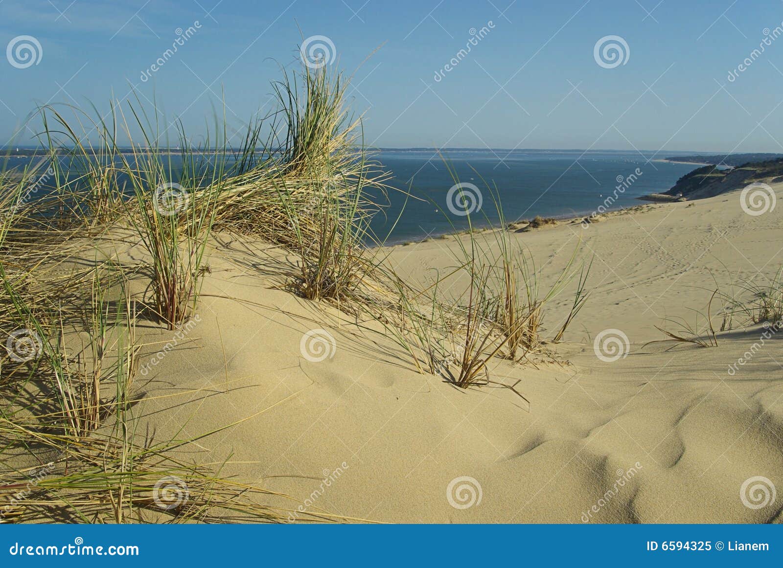 Dune du Pyla 03 image stock. Image du nuages, extérieur - 6594325