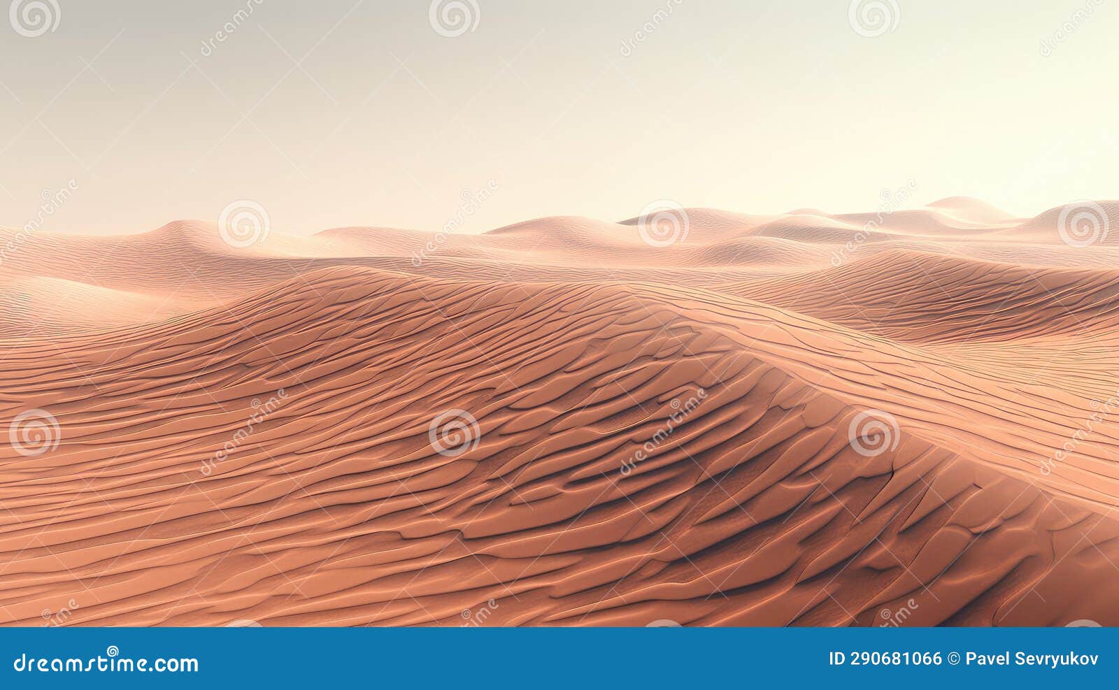 Dune mars sand ripples stock illustration. Illustration of landscape ...