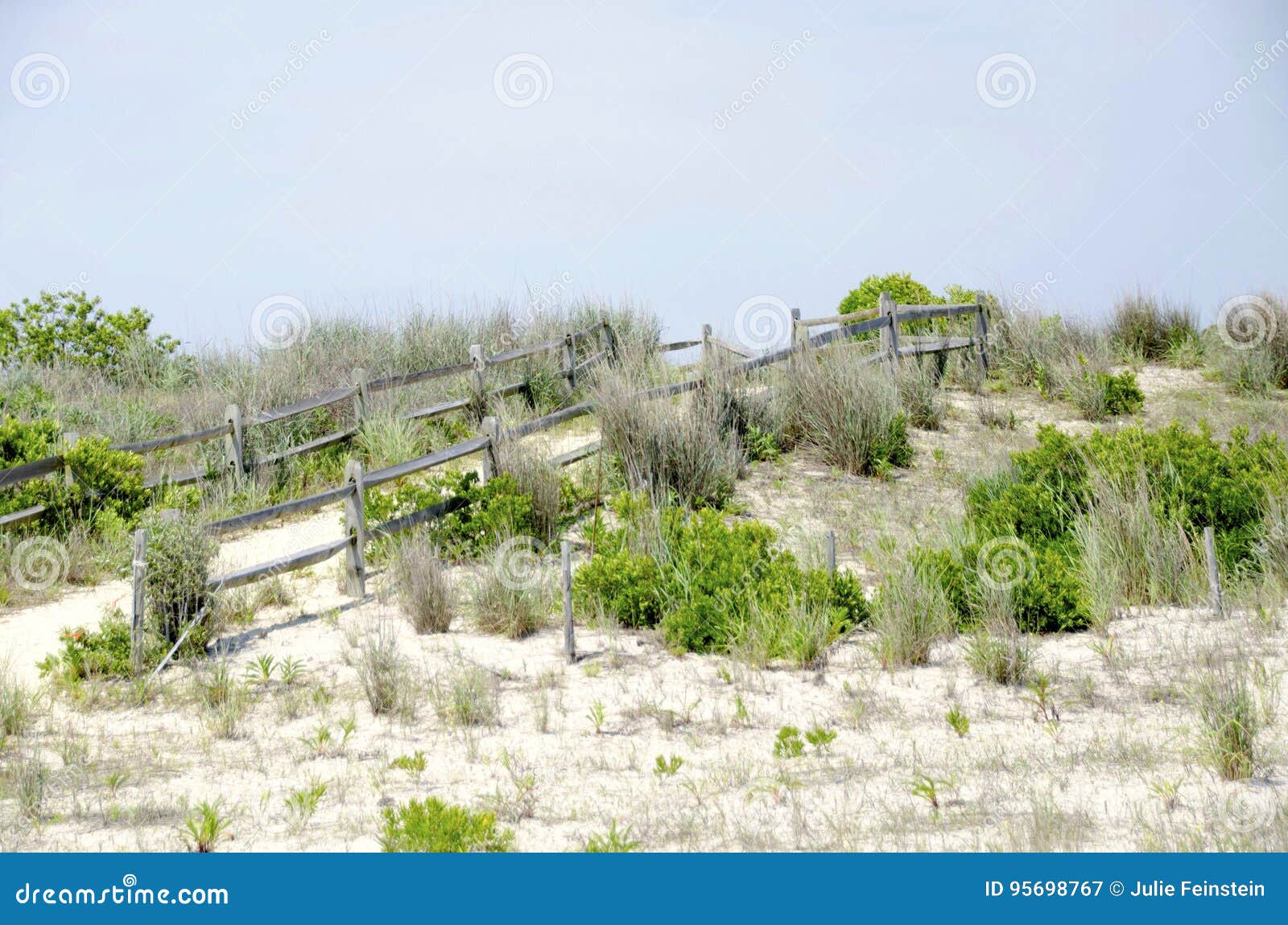 Dune Path stock image. Image of summer, cross, beach - 95698767