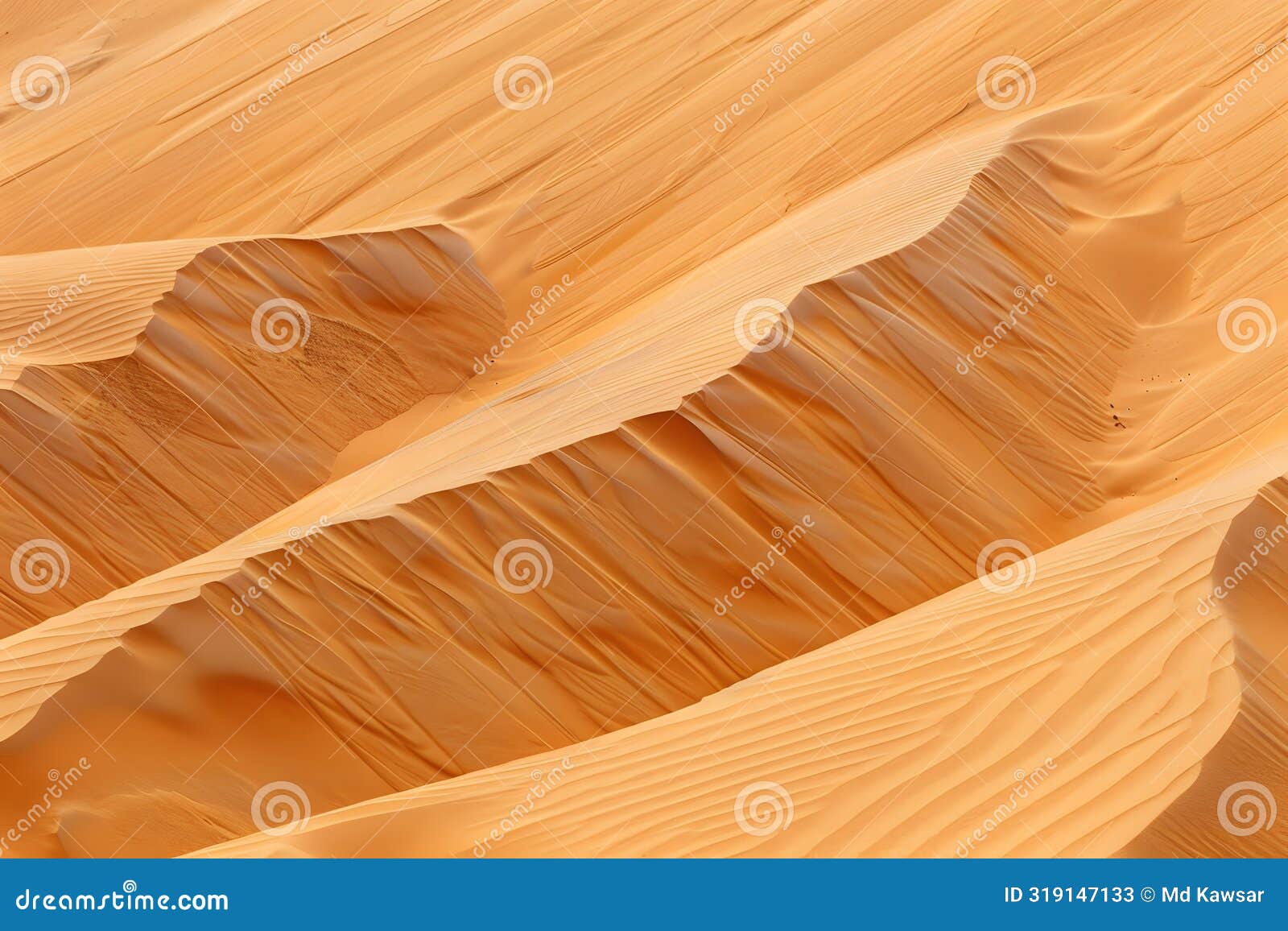 Dune Patterns in the Desert of Al Ula, Saudi Arabia - AI Generated ...