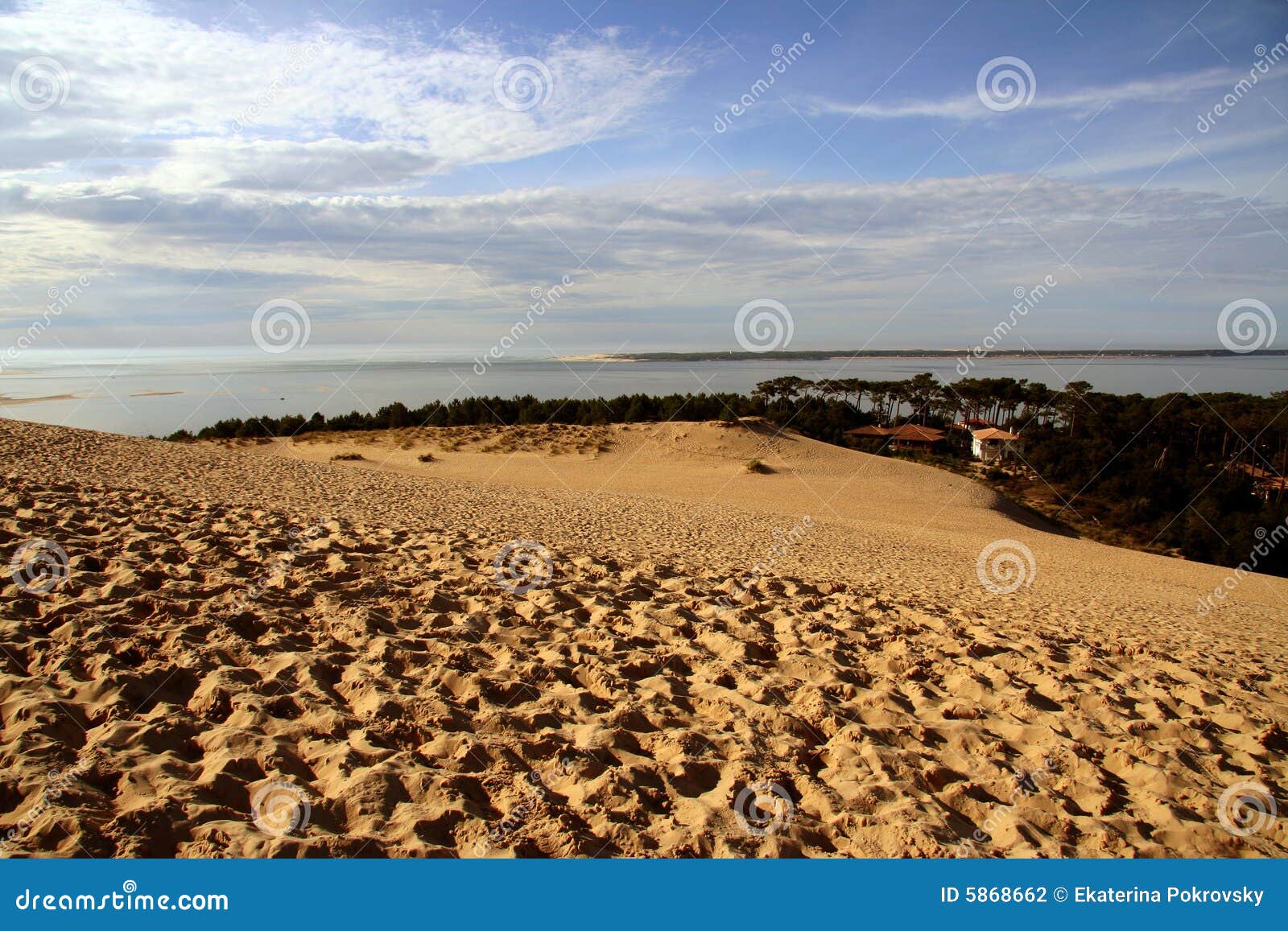 Dune of Pyla in France stock photo. Image of leisure, seashore - 5868662