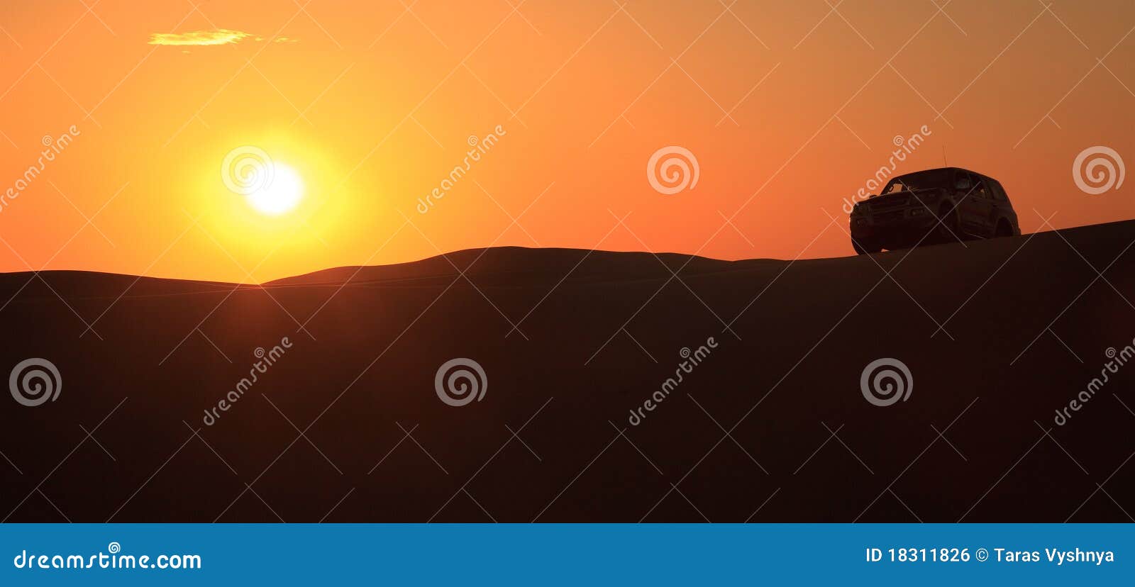 Dune sunset jeep stock photo. Image of sunbean, landscape - 18311826