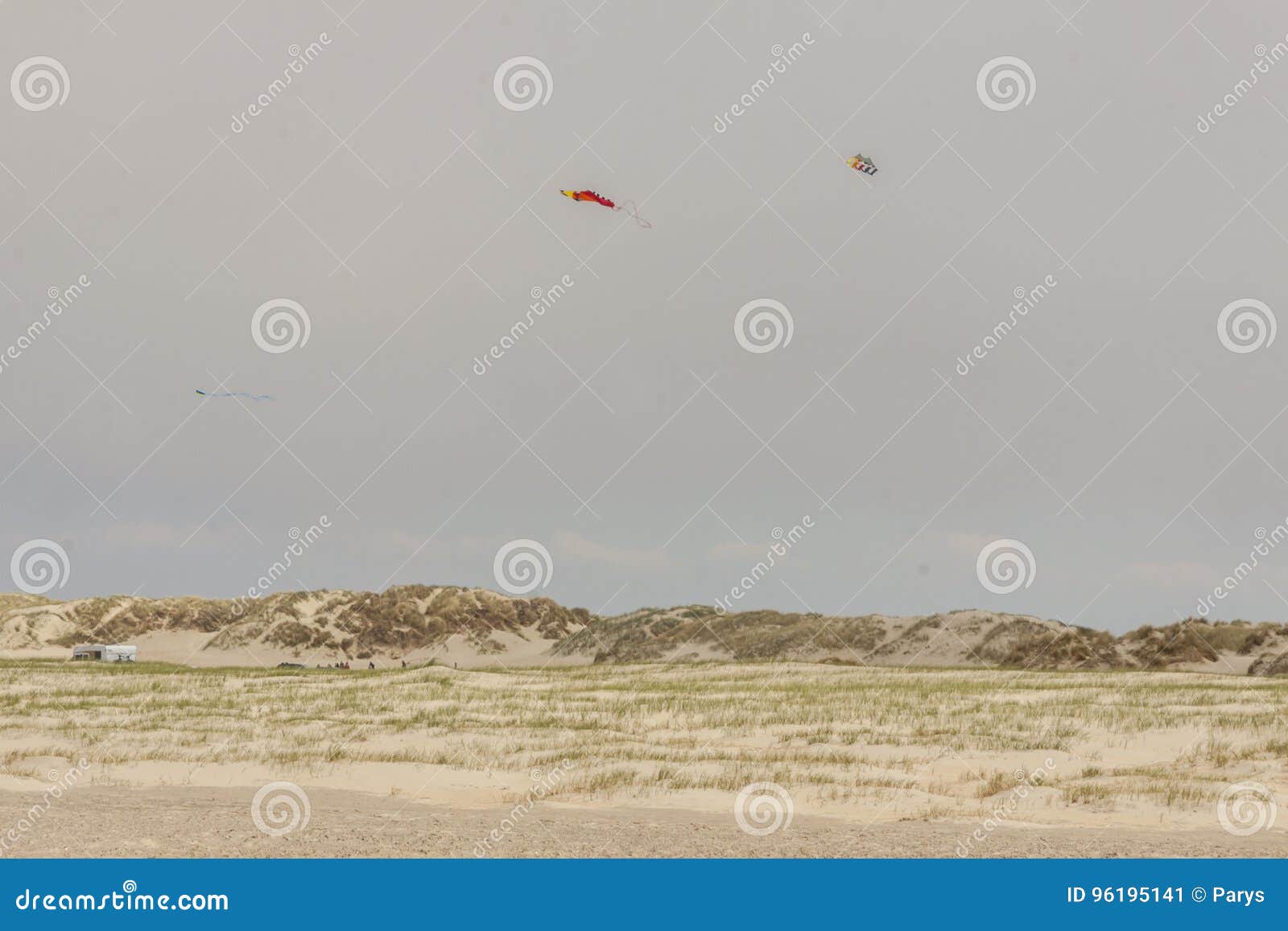 Dunes on Romo Island - Denmark. Stock Image - Image of sand, europe ...