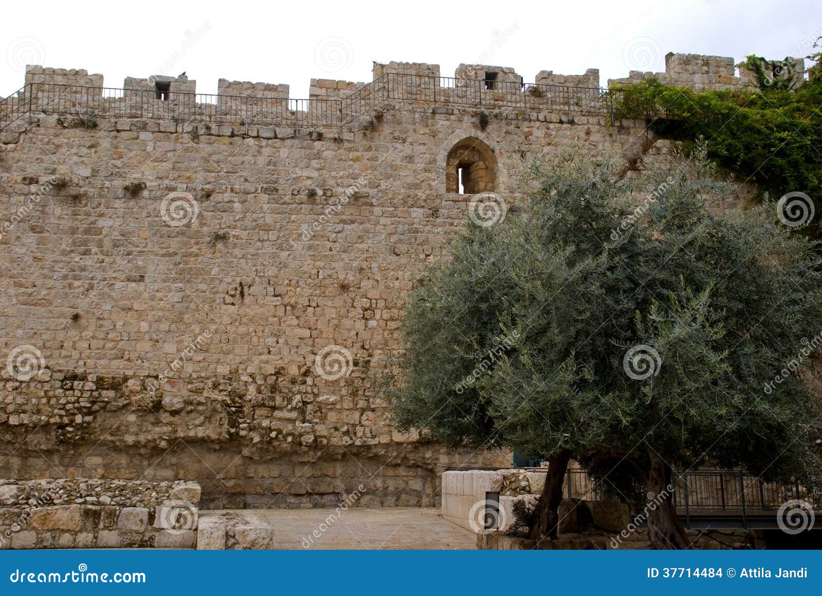 Dung Gate, Jerusalem, Israel Stock Photo - Image of architecture ...