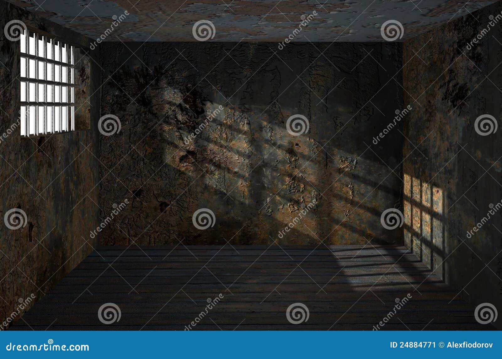Cage In A Dungeon Royalty-Free Stock Image | CartoonDealer.com #39353860