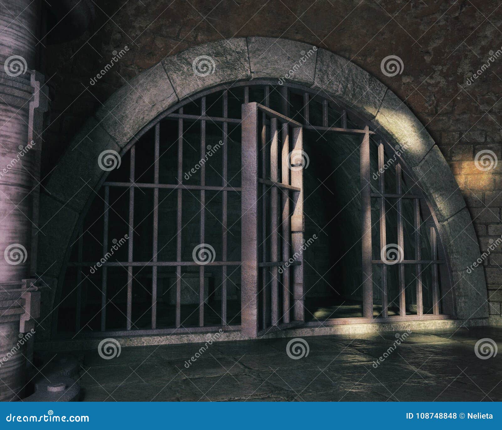 Dungeon Wall Background