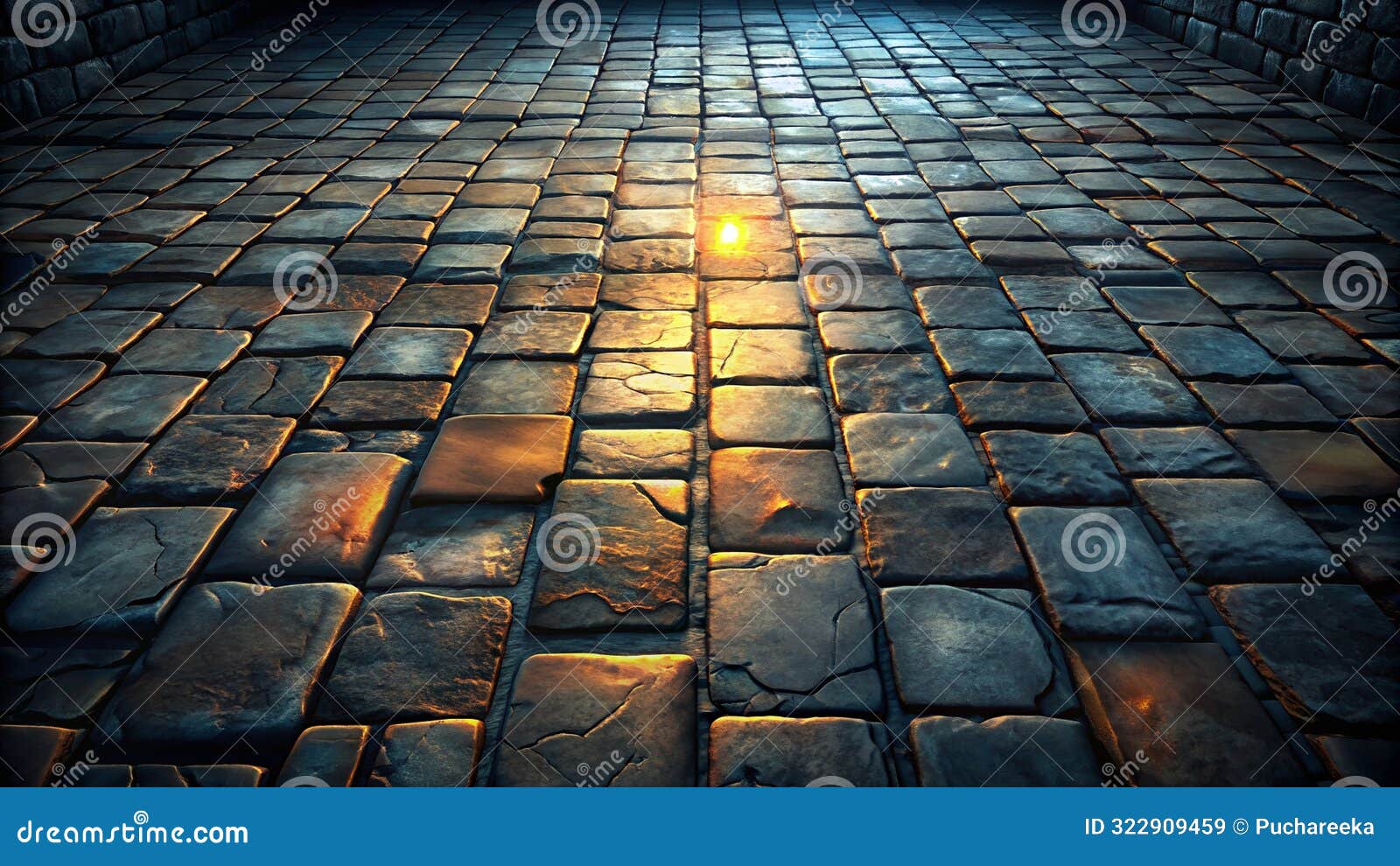 Dungeon Floor Dark Souls Texture Stones Seamless Creative AI Stock Illustration - Illustration ...