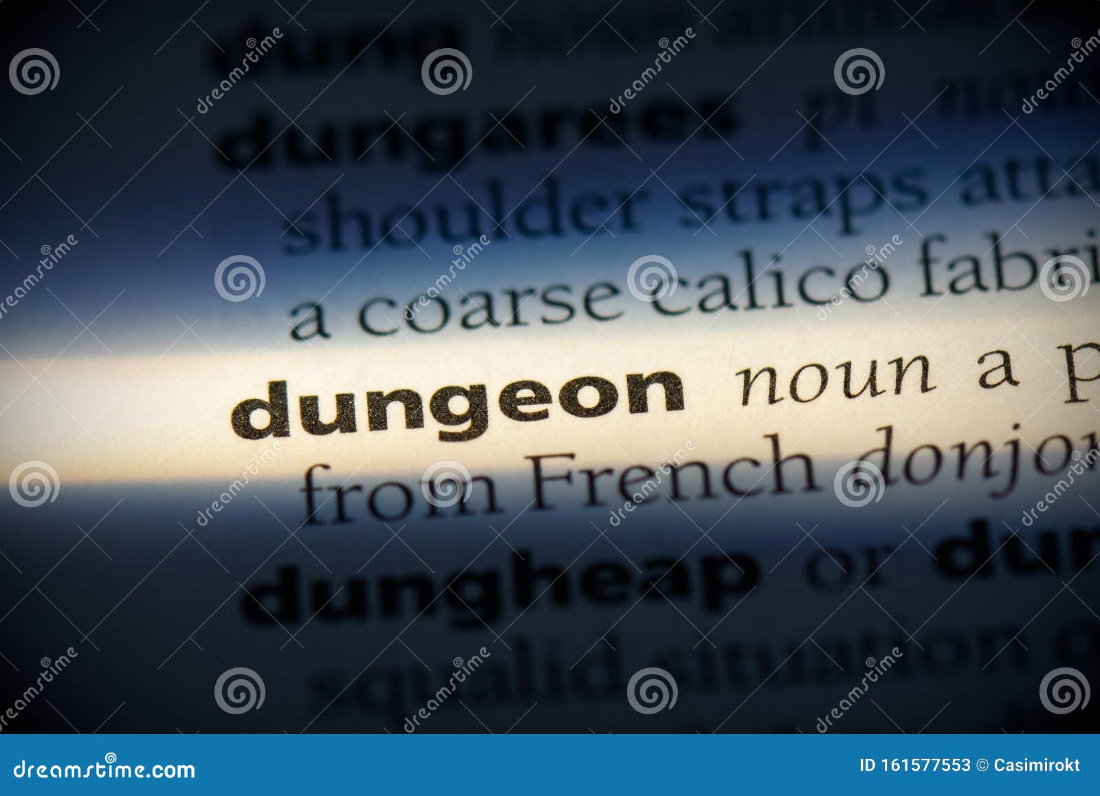 Dungeon stock image. Image of text, reference, language - 161577553