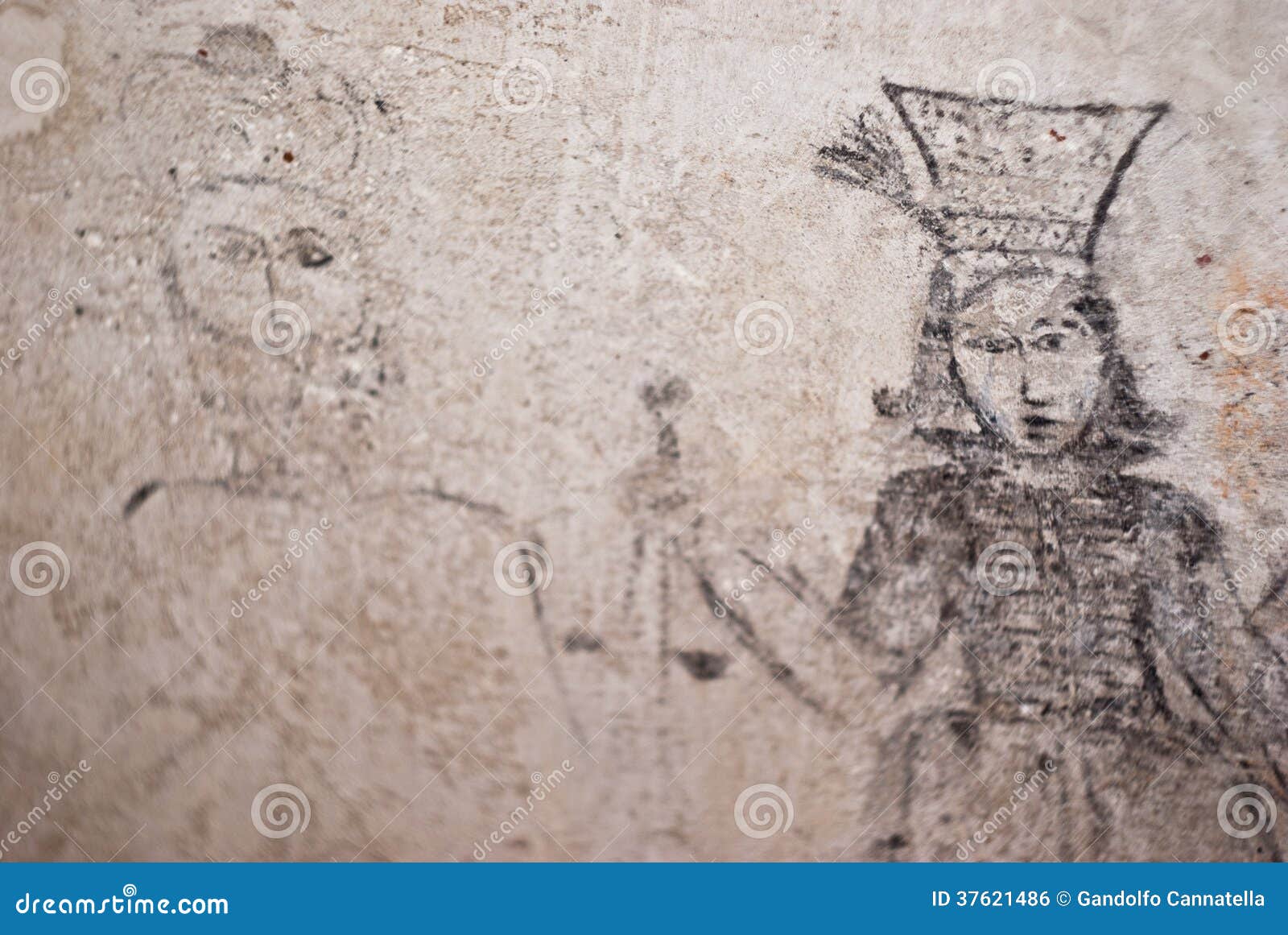 Dungeons of the Inquisition.graffiti Editorial Photo - Image of christ ...