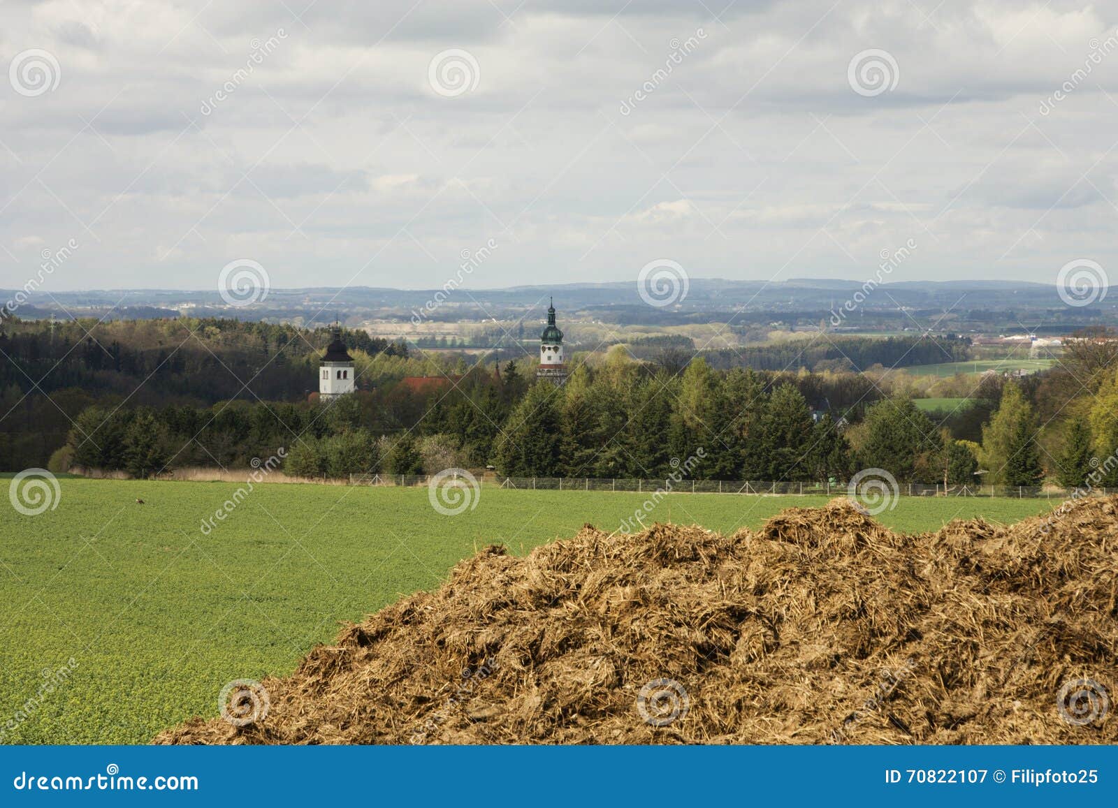 Dunghill stock image. Image of fertilizer, dirt, compost - 70822107