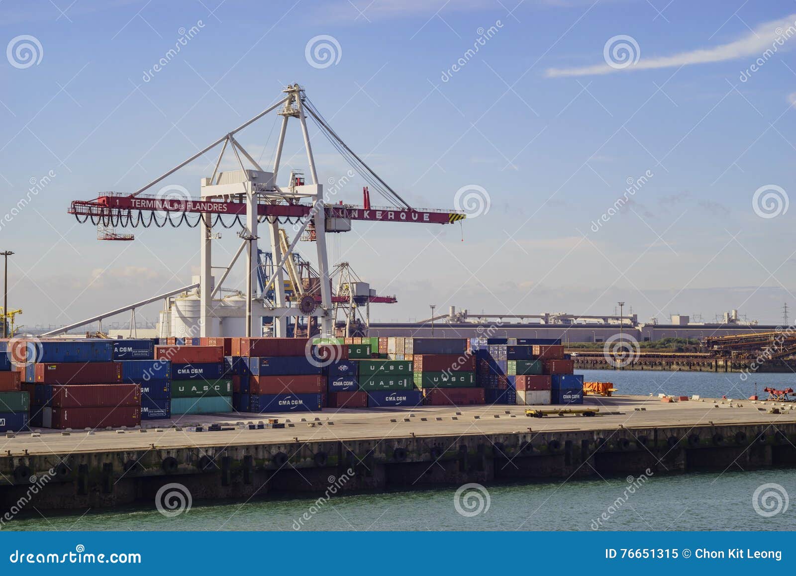 The Dunkerque Port editorial image. Image of morning - 76651315