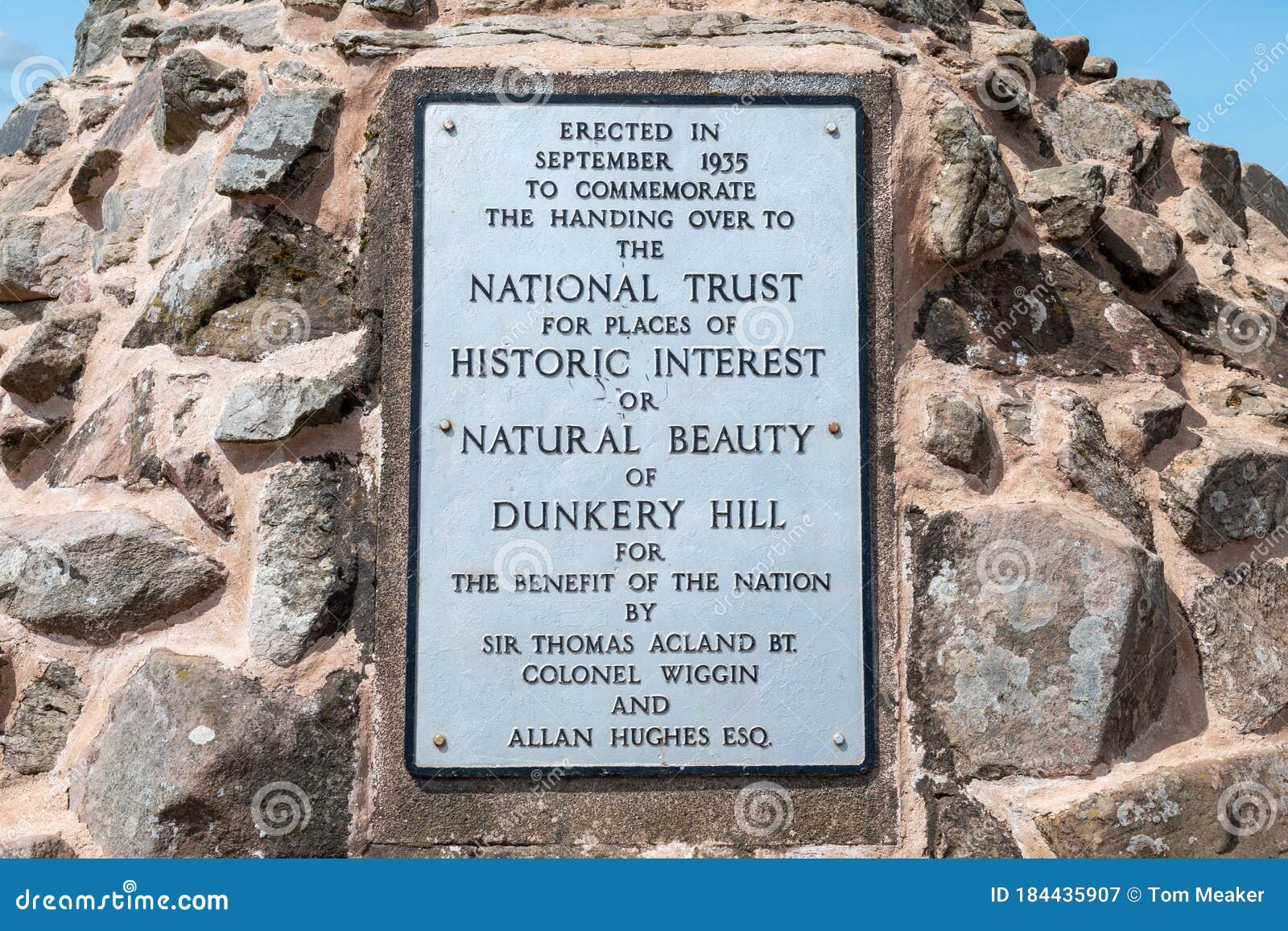 Dunkery Beacon stock image. Image of tranquil, national - 184435907