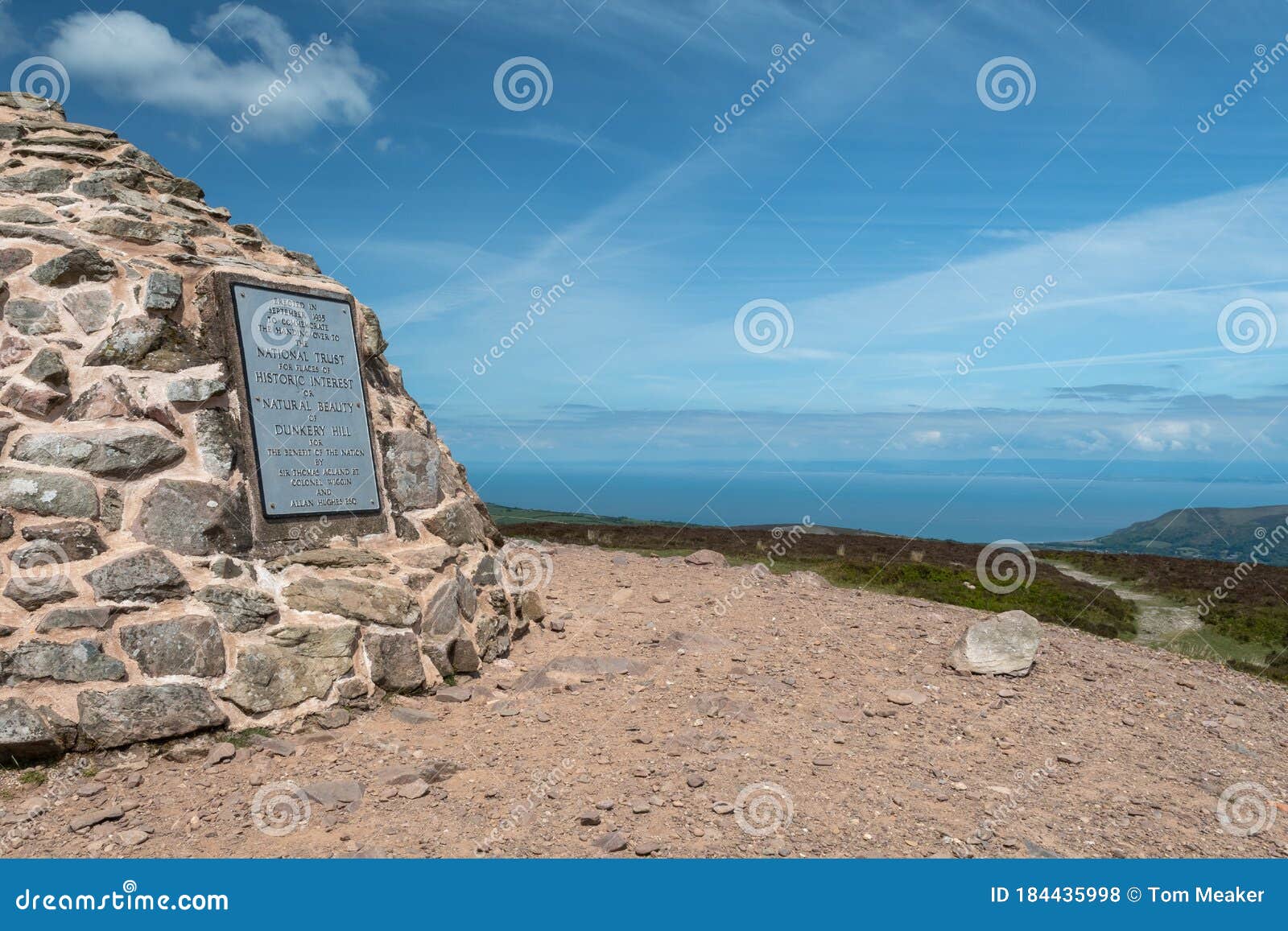 Dunkery Beacon stock photo. Image of landmark, park - 184435998