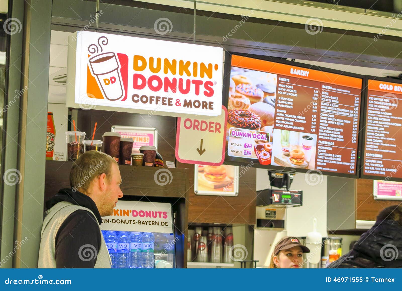 Dunkin Donuts editorial image. Image of dunkin, shop - 46971555