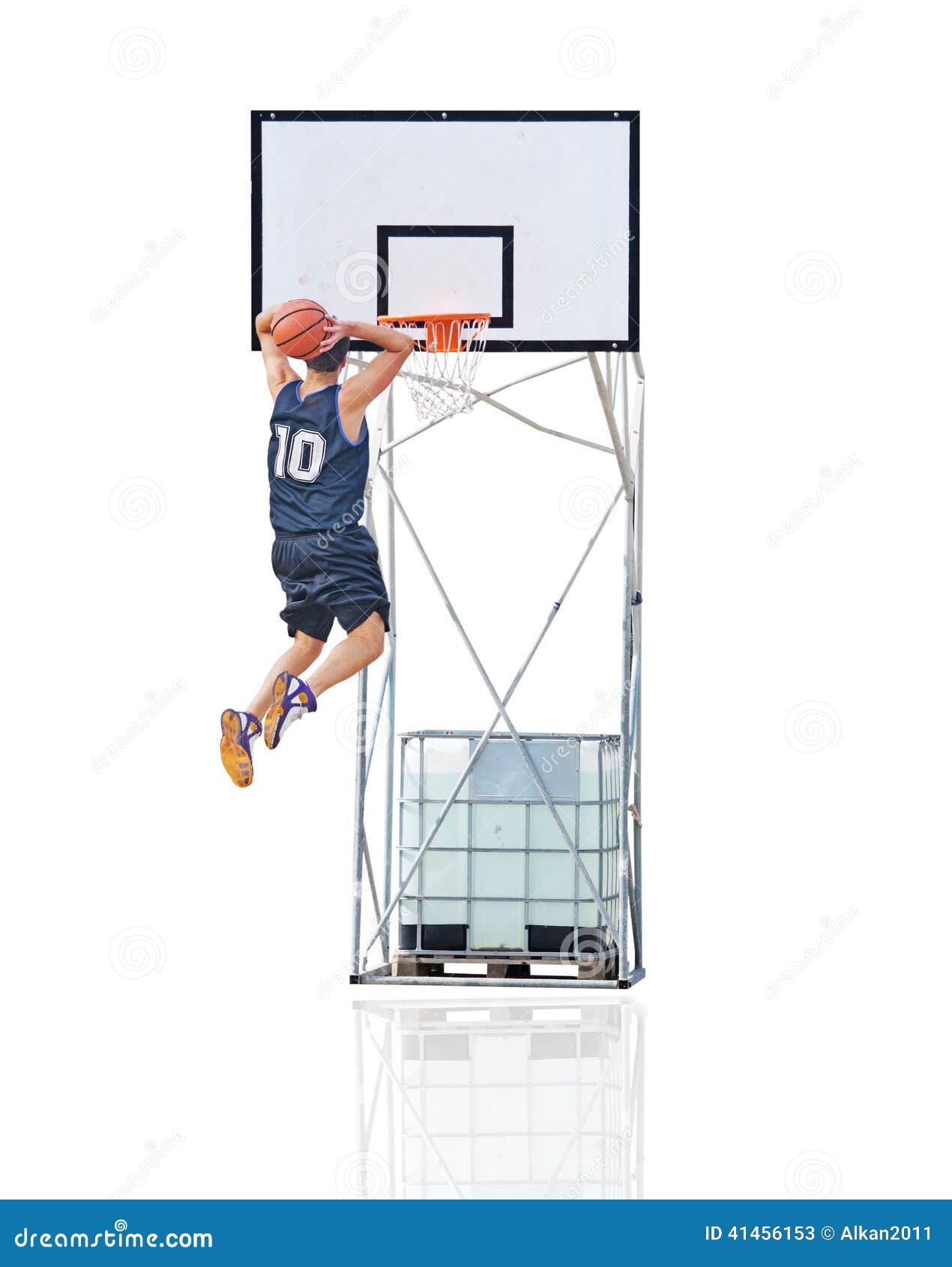 Dunking to the hoop stock image. Image of modern, person - 41456153