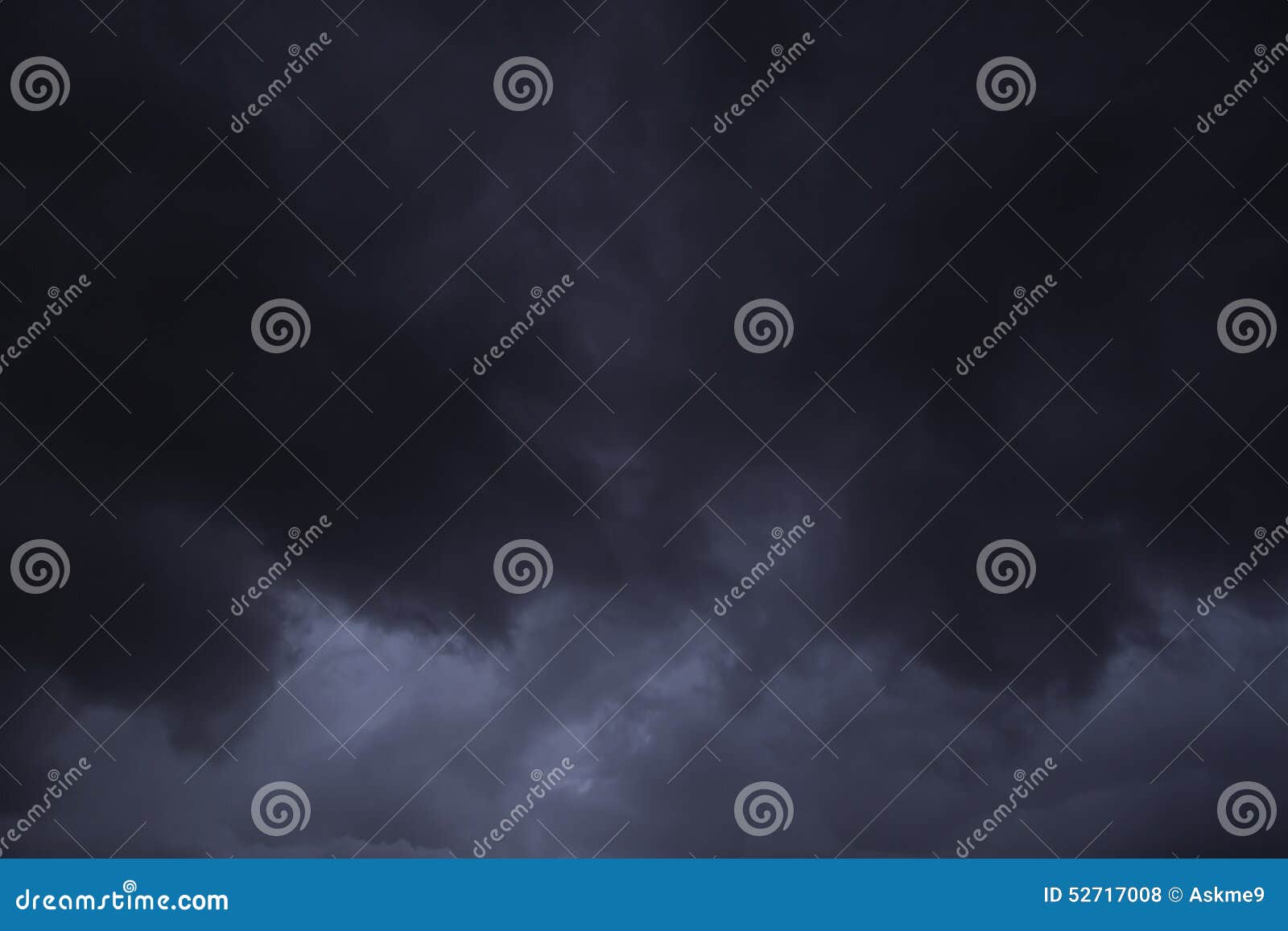Dunkle Wolken stockfoto. Bild von gewitter, hintergrund - 52717008