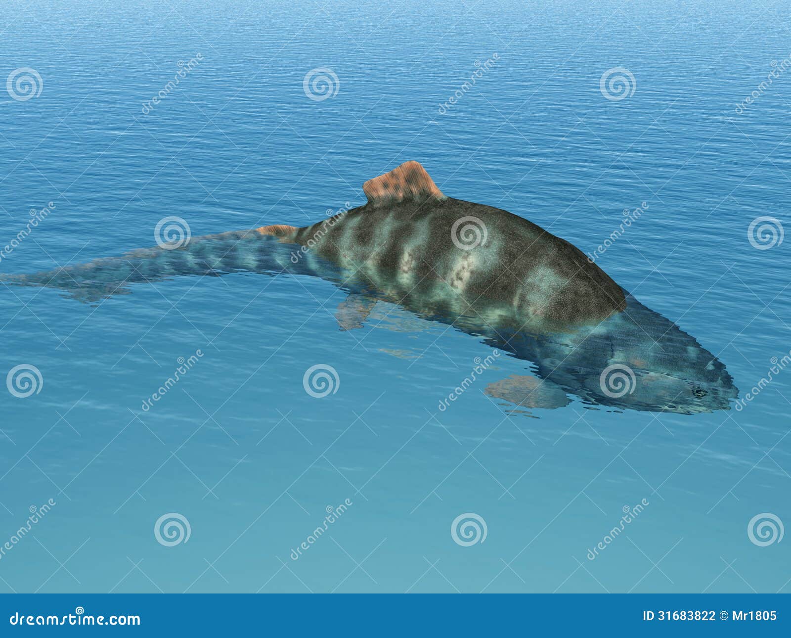 Dunkleosteus stock illustration. Illustration of immense - 31683822