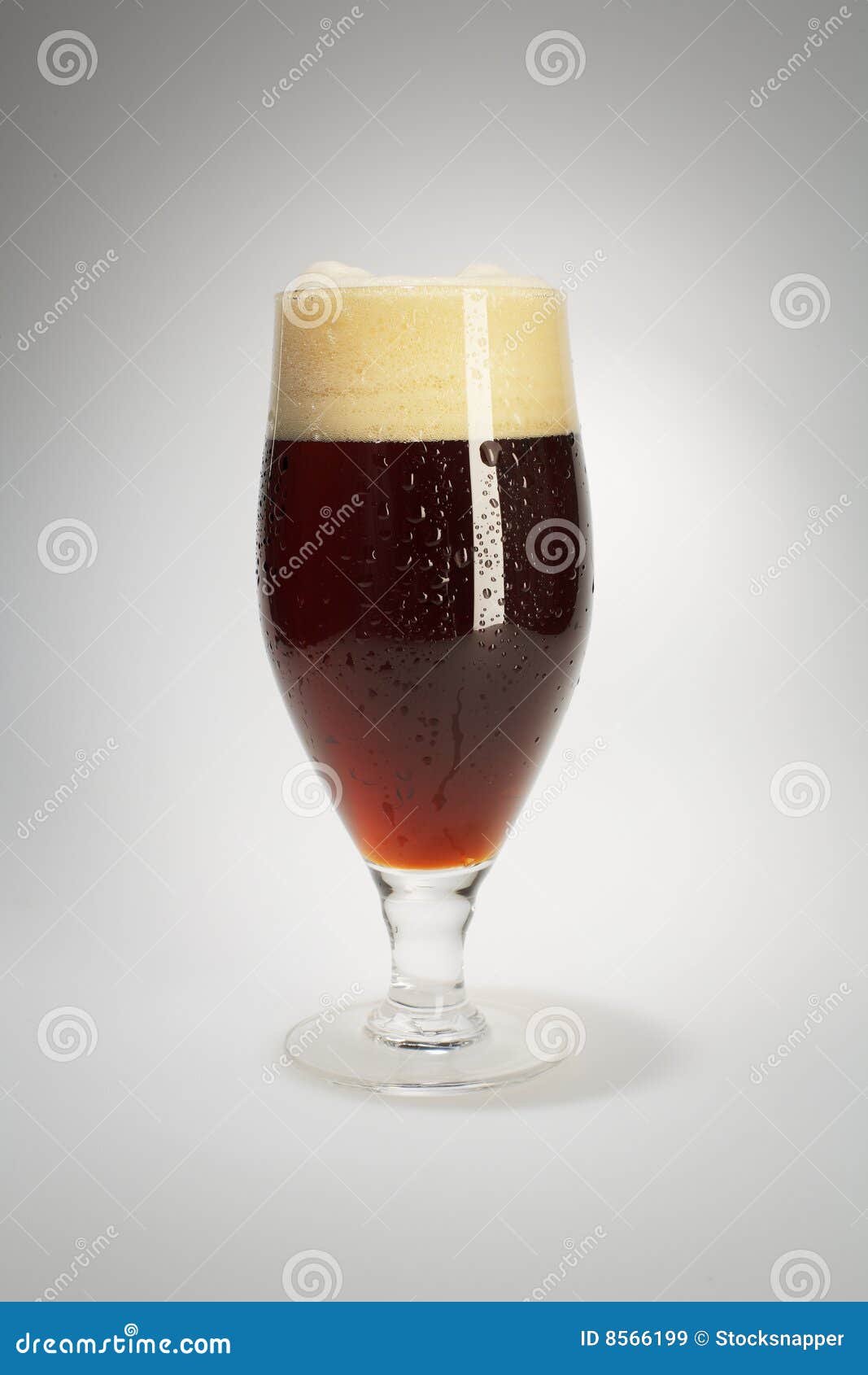 Dunkles Bier stockbild. Bild von getränk, dunkel, bitter - 8566199