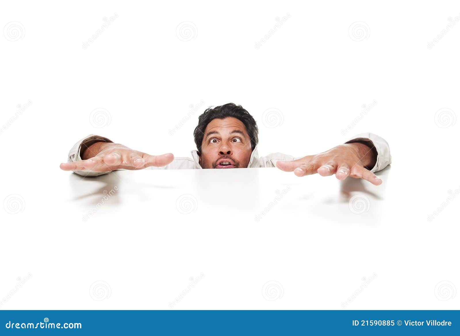 Dunkles Haar-Mann Mit Einem Doof Gesicht Stockbild - Bild von bart ...