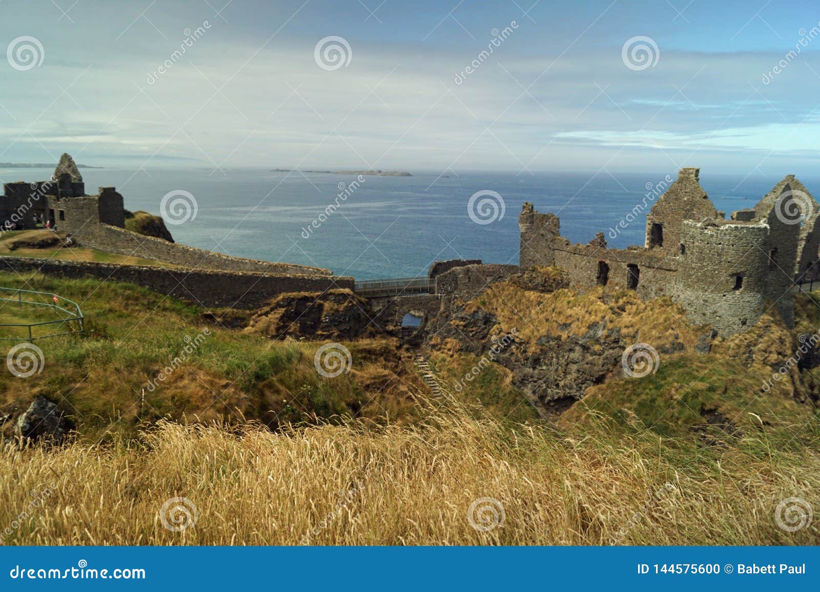 Dunluce Castle stock photo. Image of environment, dunluce - 144575600